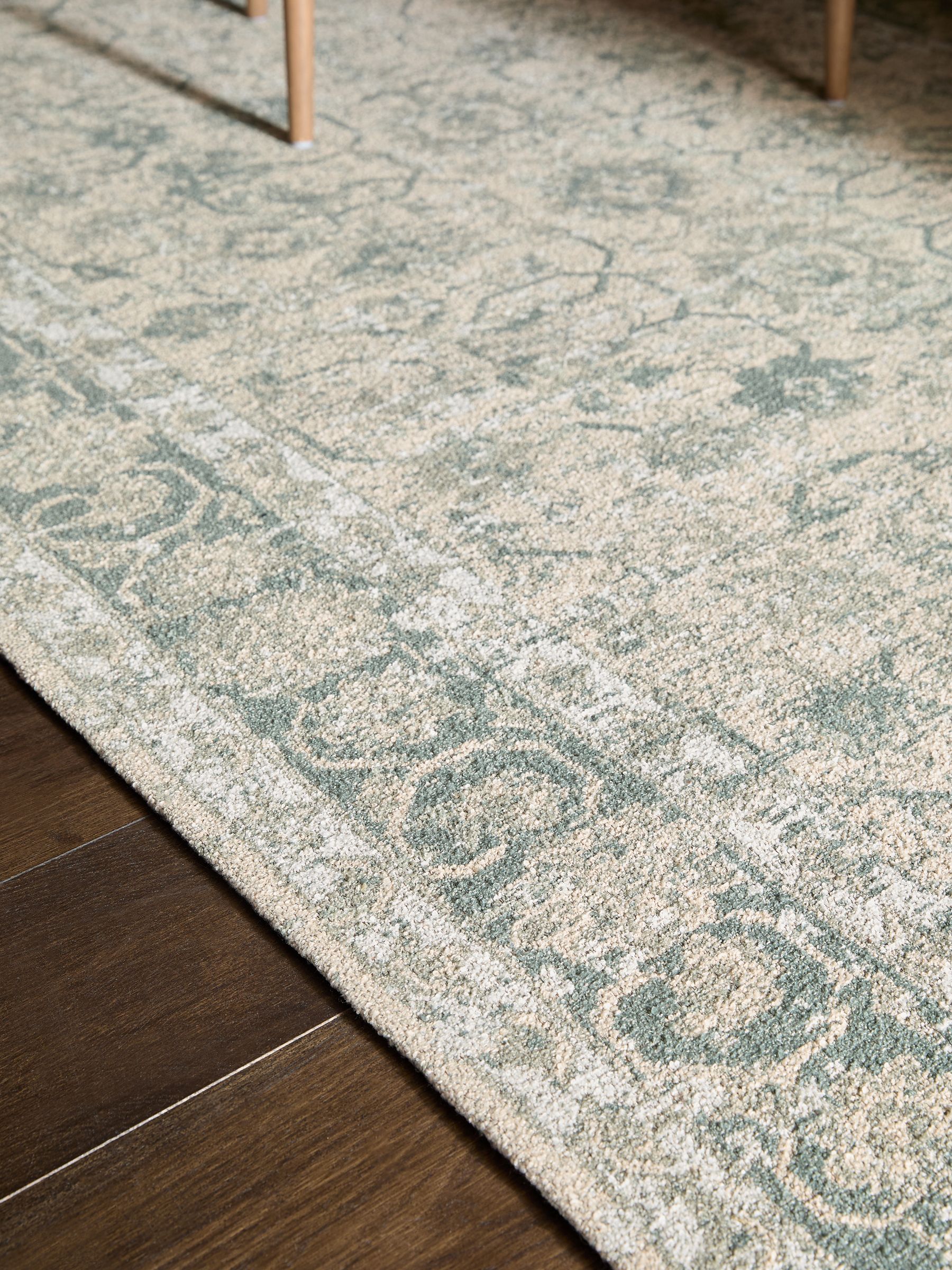 Buy Green Land Oriental Rug from the Next UK online shop