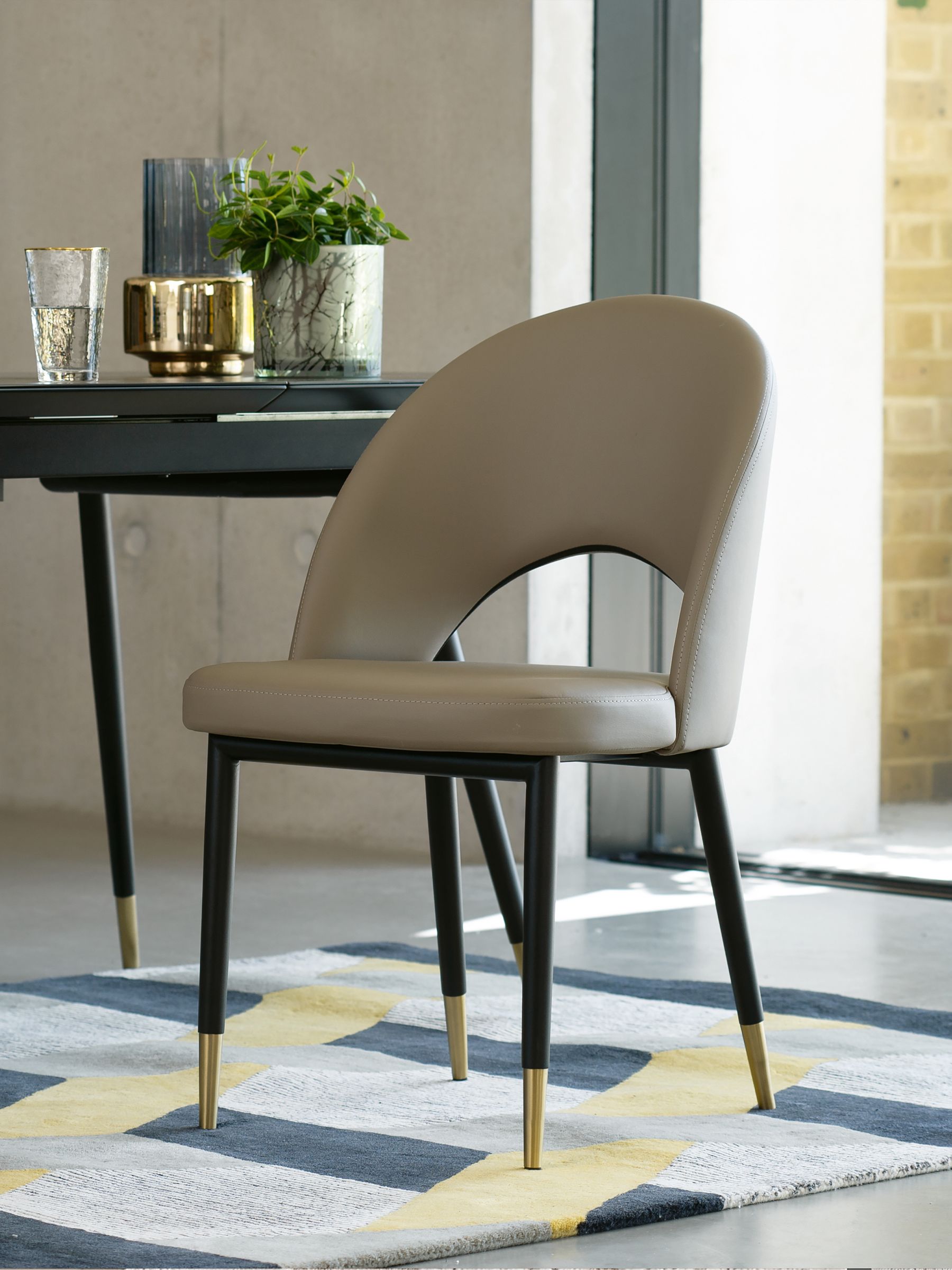 Buy Dwell Stone Comida Dining Chairs Set of 2 from the Next UK online shop