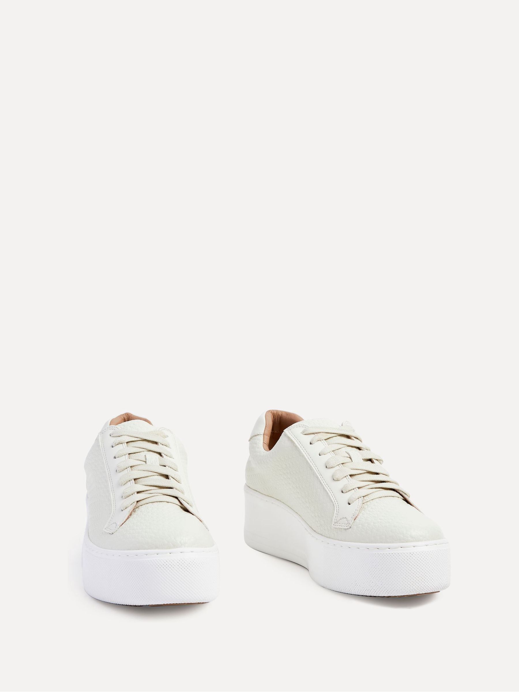 Buy Linzi Cream Twyla Platform Trainers from the Next UK online shop