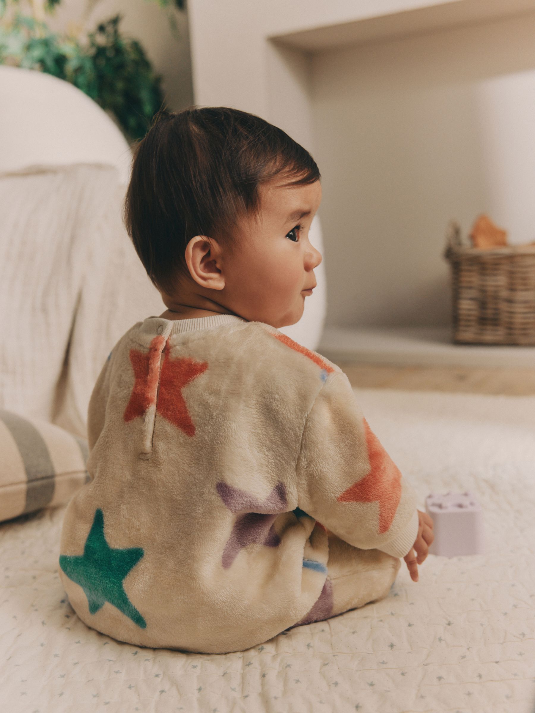 Buy Bright Star Baby Fleece Top and Joggers Set from the Next UK online ...