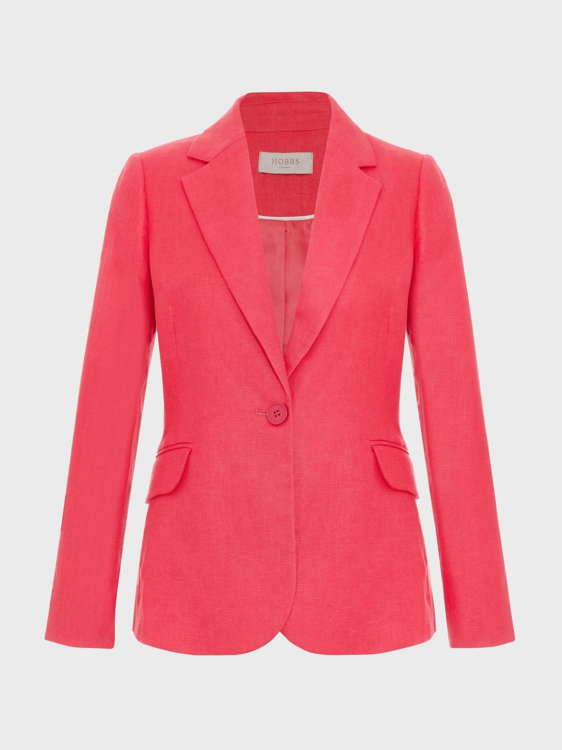Buy Hobbs Pink Petite Mirabel Jacket from the Next UK online shop