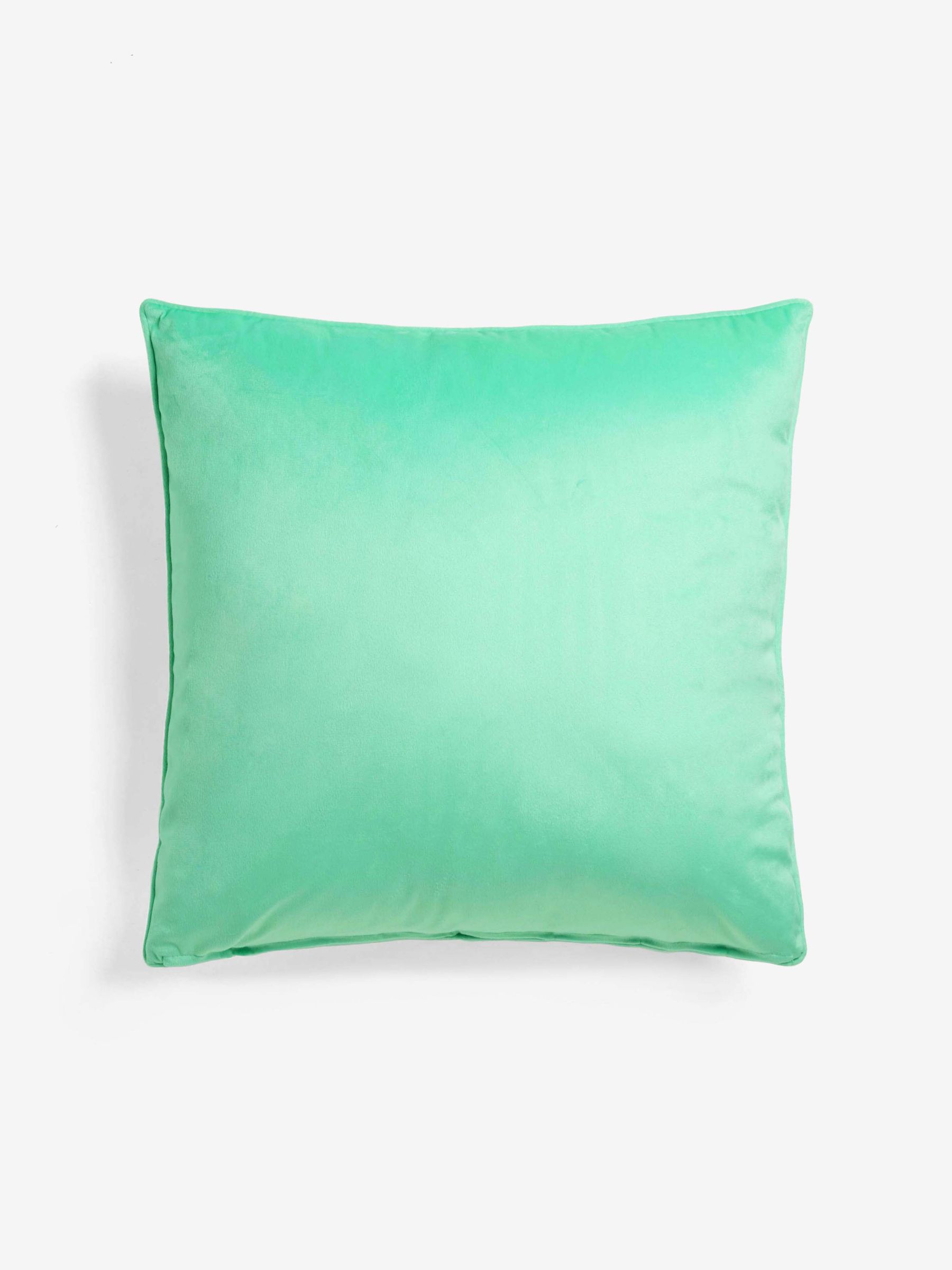 Buy Mint Green 59 x 59cm Matte Velvet Cushion from the Next UK online shop