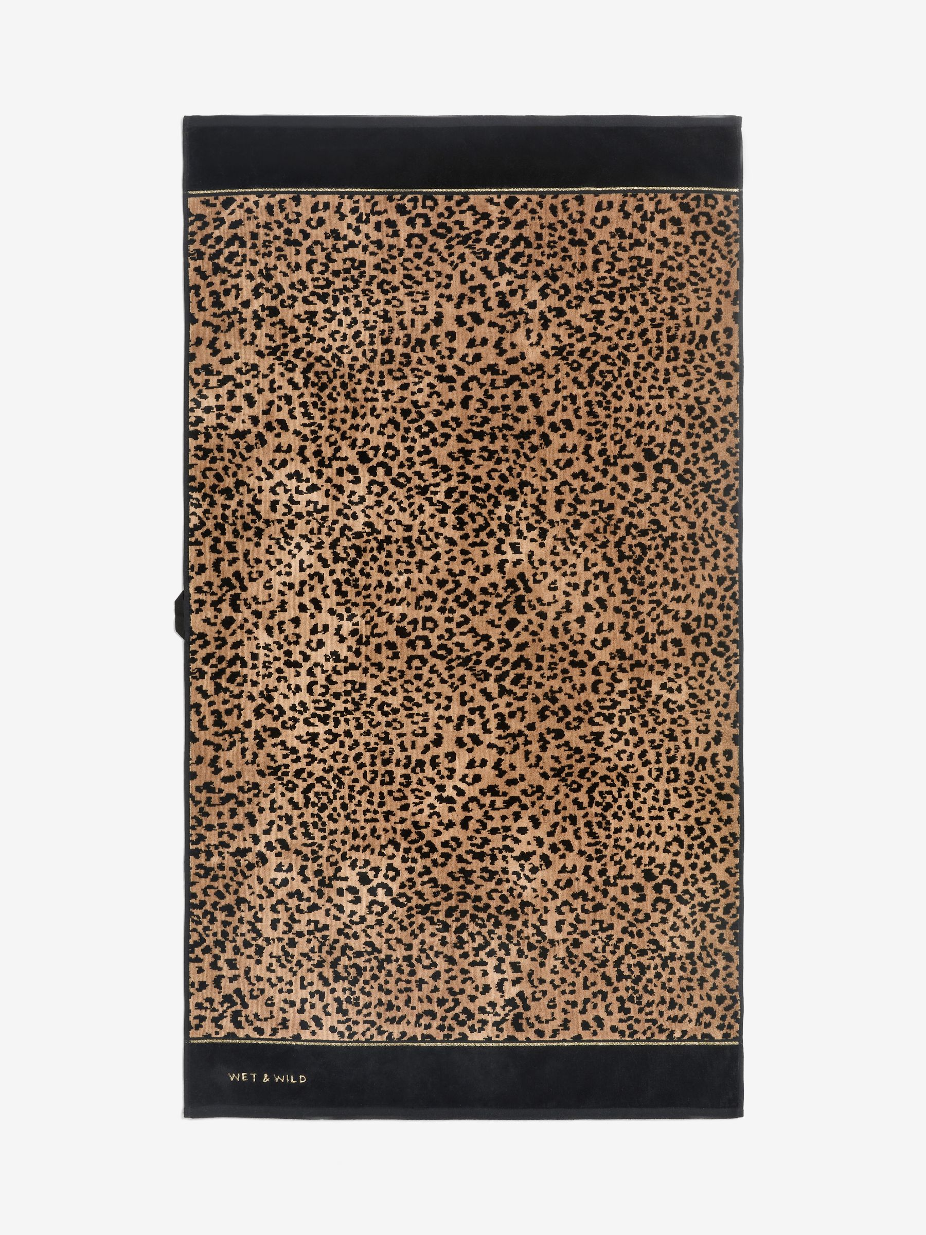 Buy Rockett St George Leopard Wet & Wild Slogan 100% Cotton Velour ...