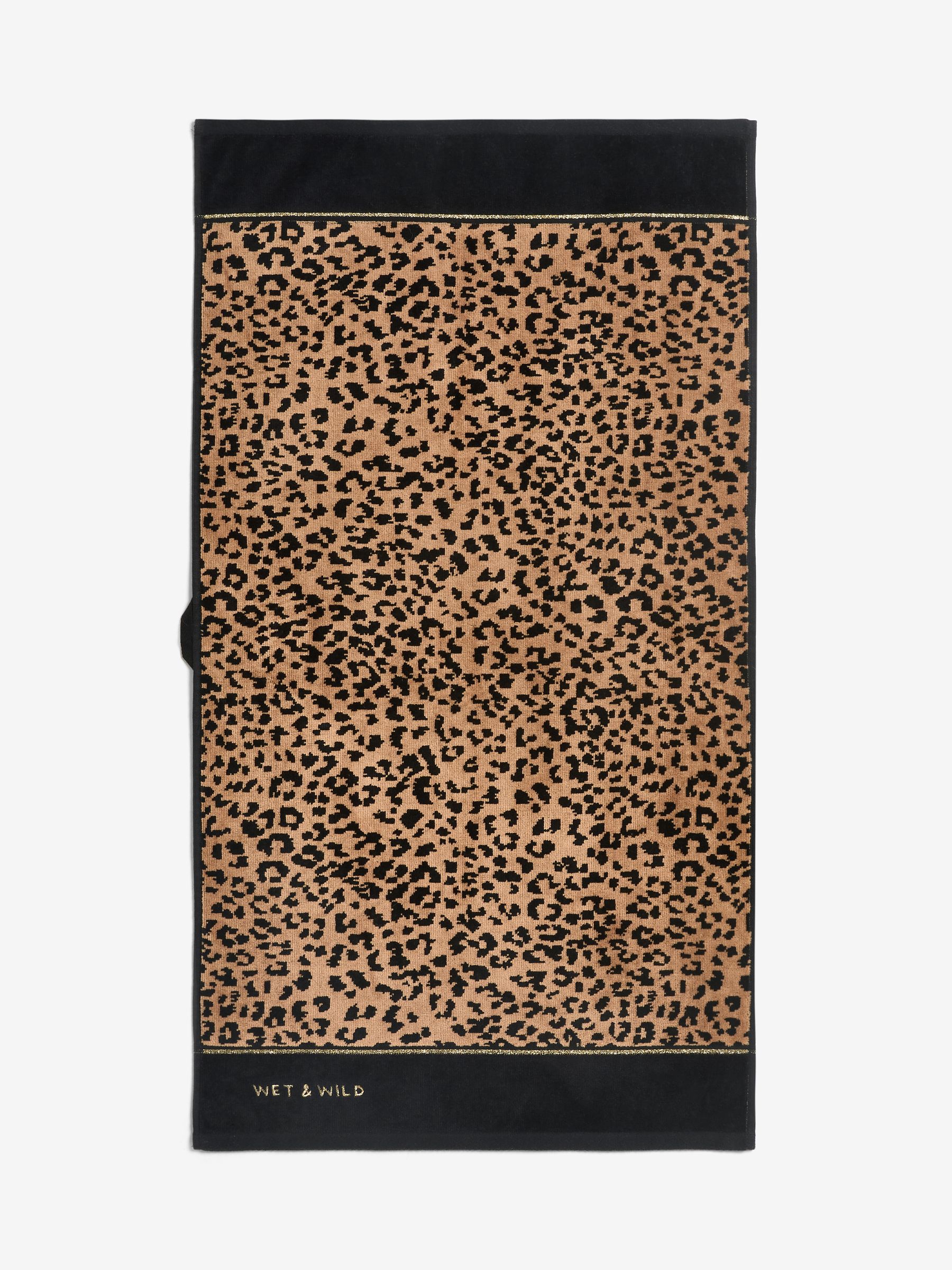 Buy Rockett St George Leopard Wet & Wild Slogan 100% Cotton Velour ...