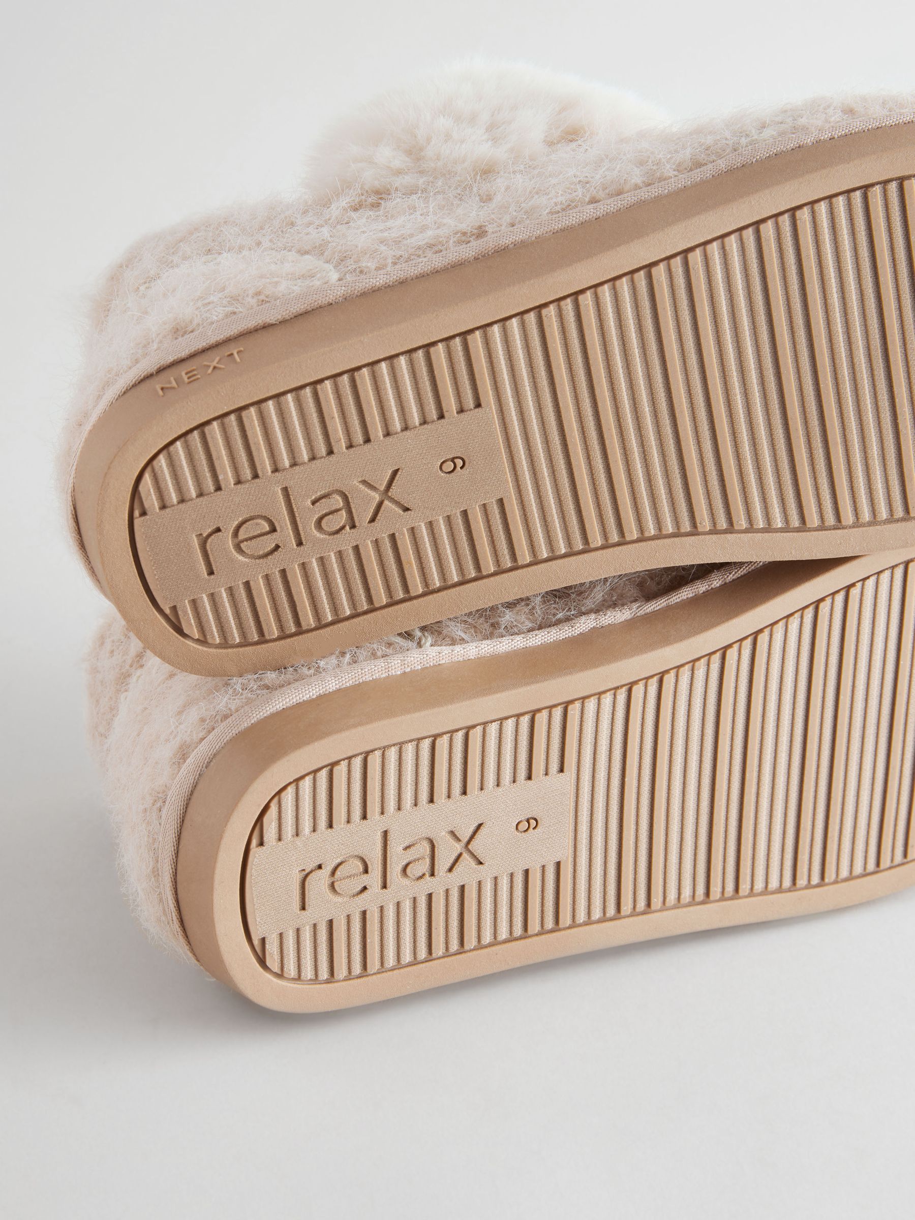 Buy Neutral Lined Shoot Slippers from the Next UK online shop