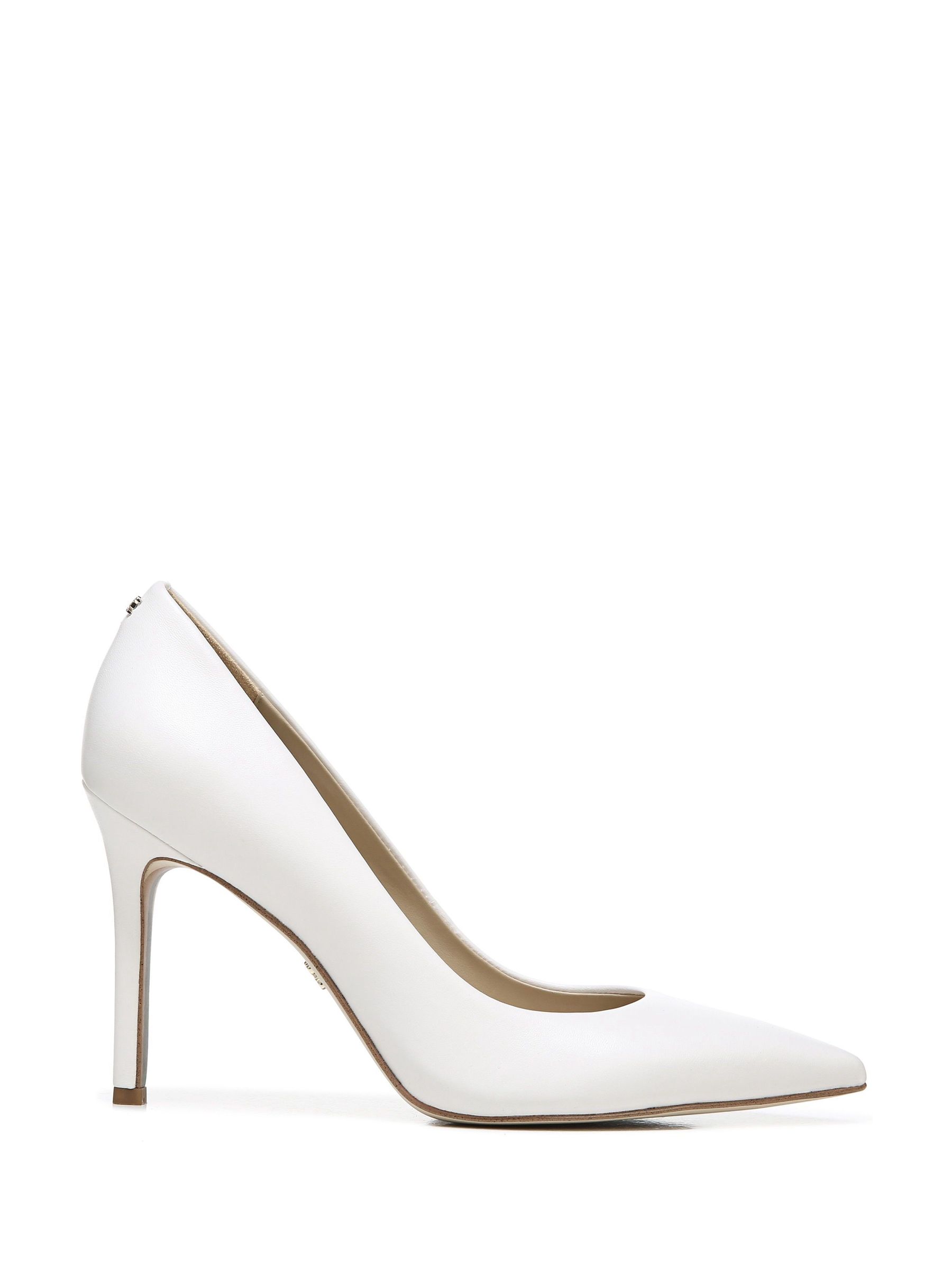 Buy Sam Edelman White Hazel Pointed Toe Heels from the Next UK online shop