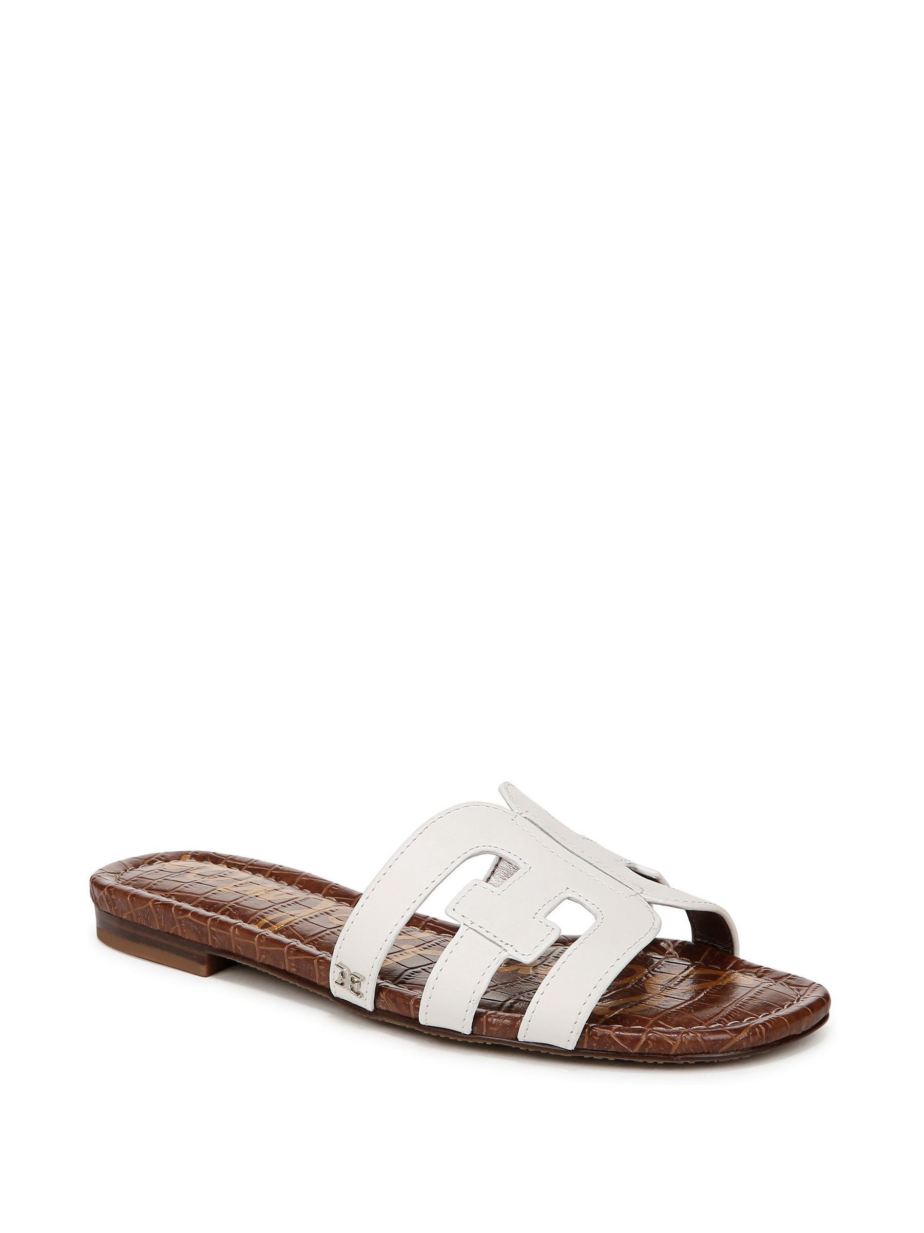 Buy Sam Edelman White Bay Slide Sandals from the Next UK online shop