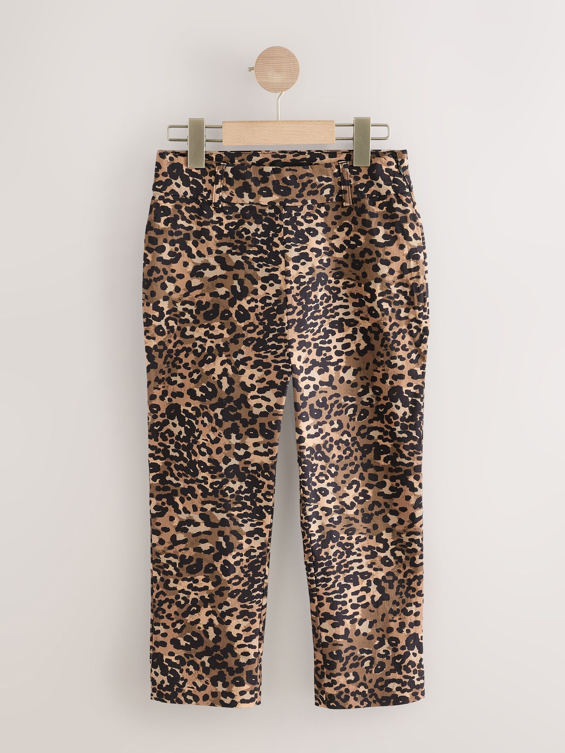 Buy Leopard Print Capri Trousers from the Next UK online shop