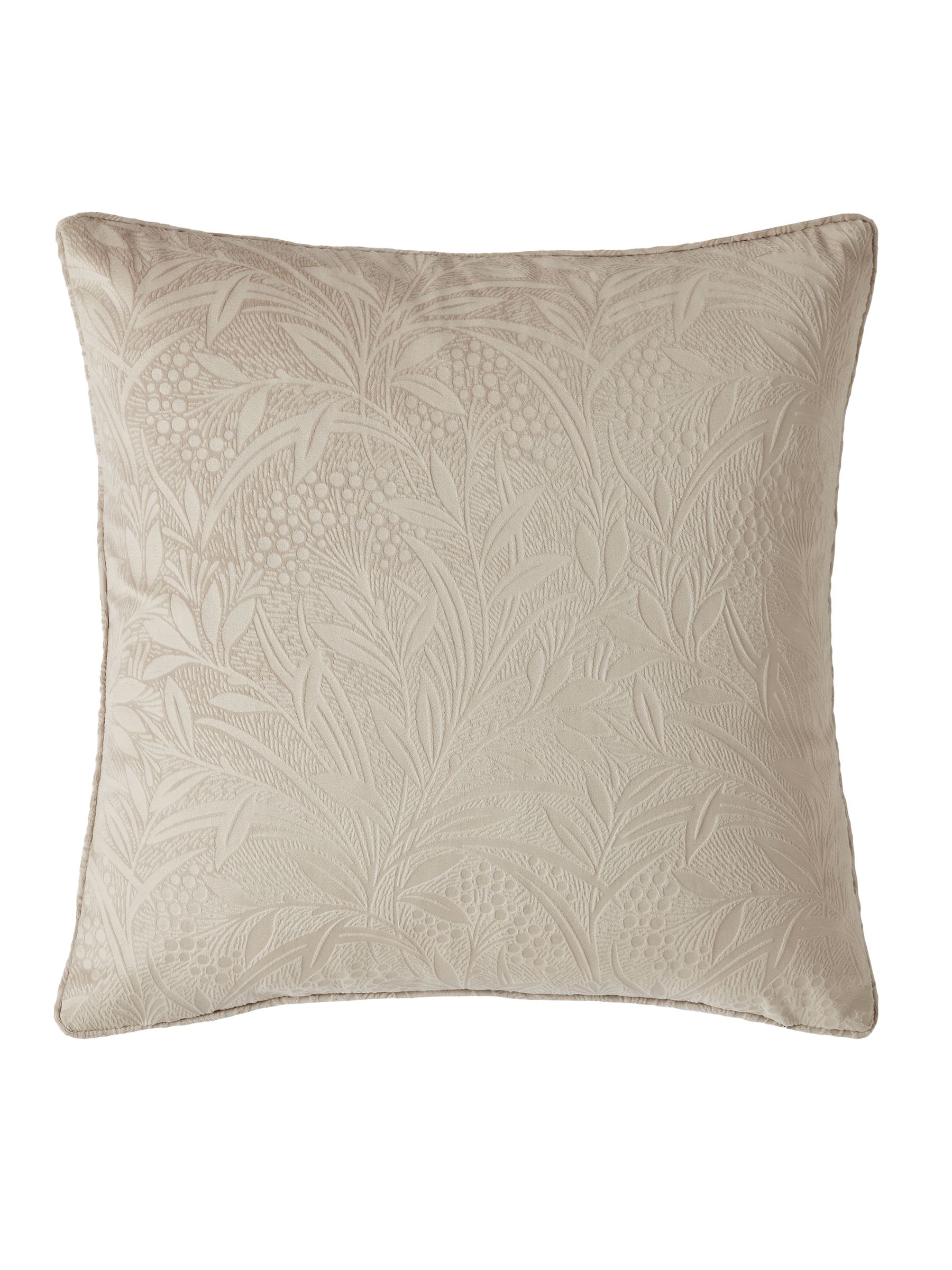 Buy Laura Ashley Natural Barley Embossed Cushion from the Next UK ...