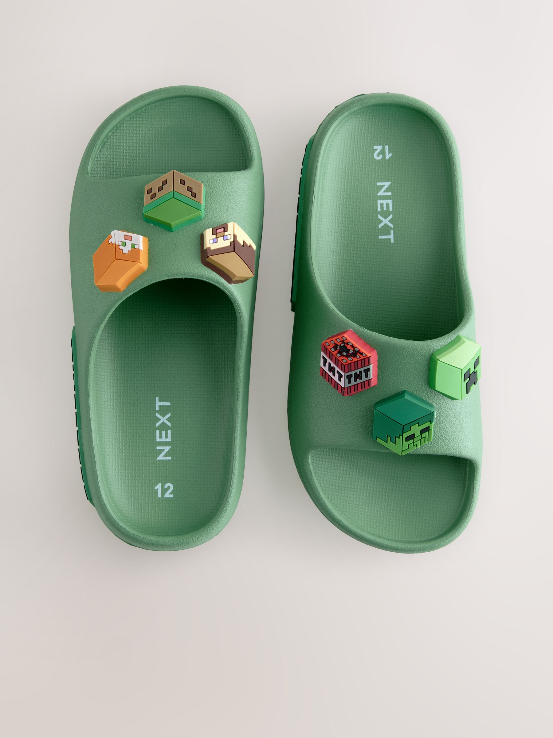 Buy Green Minecraft Sliders from Next Israel