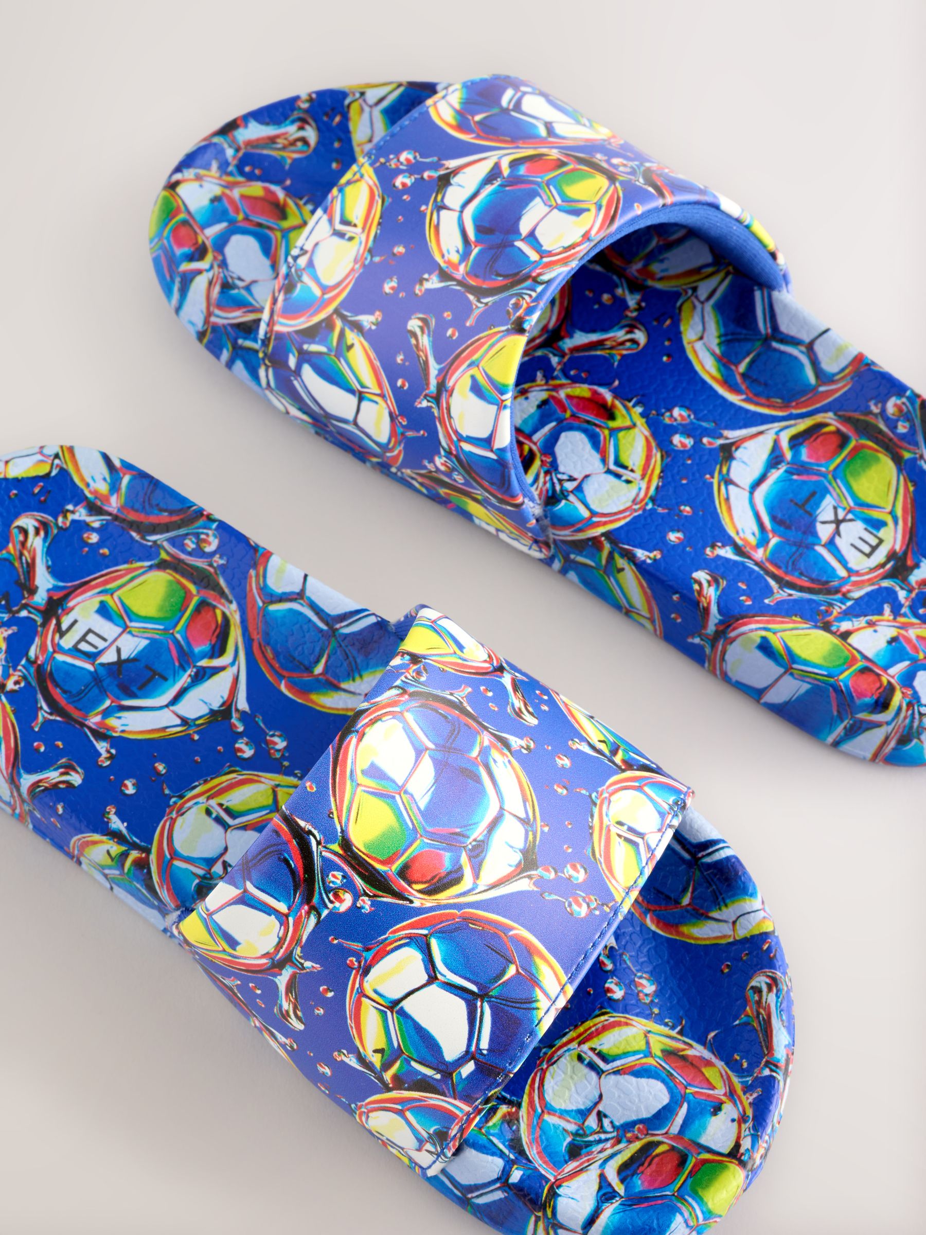 Buy Blue Football Sliders from Next Australia