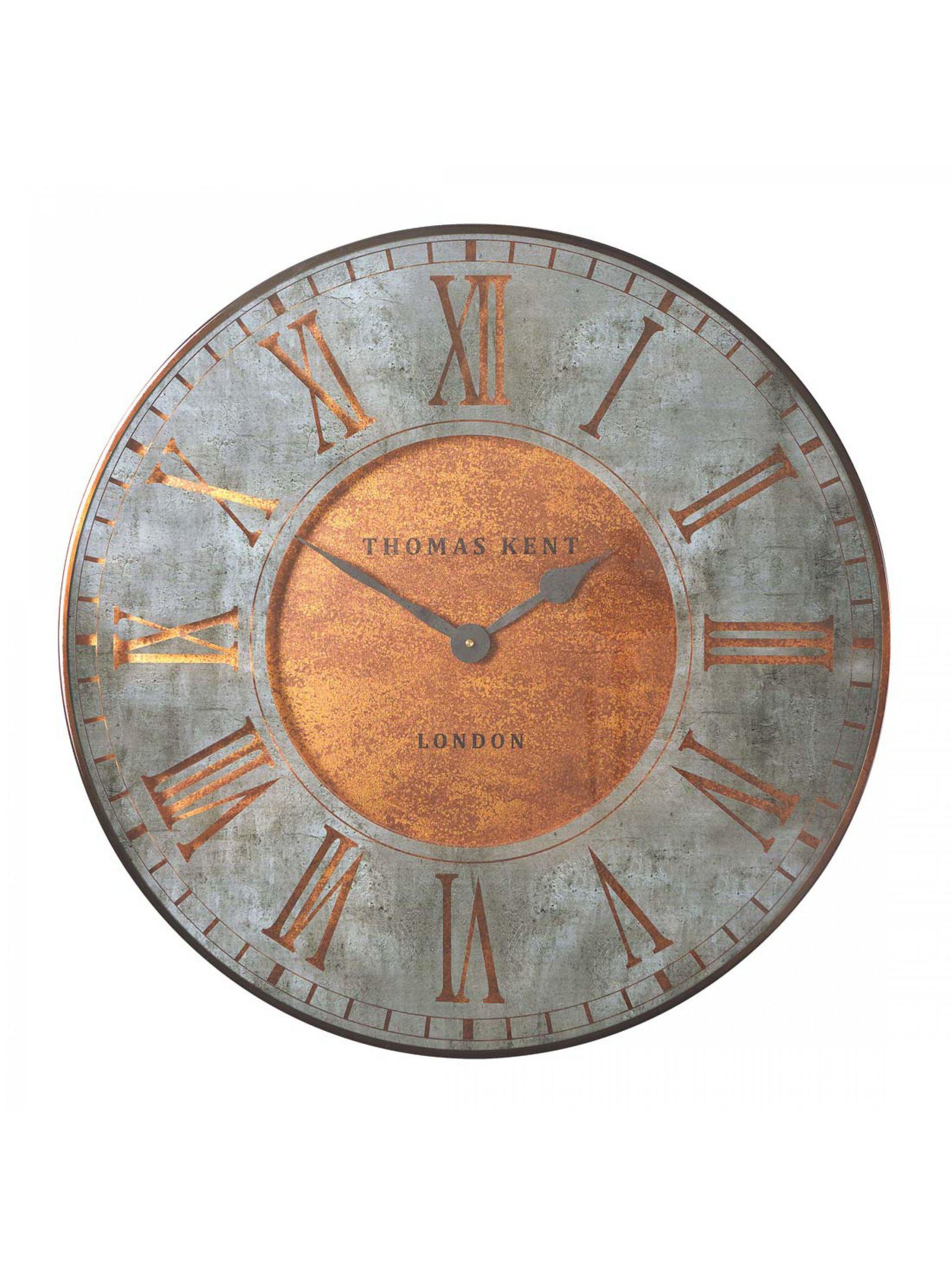 Buy Thomas Kent Clocks Gold 21 Inch Florentine Wall Clock from the Next ...