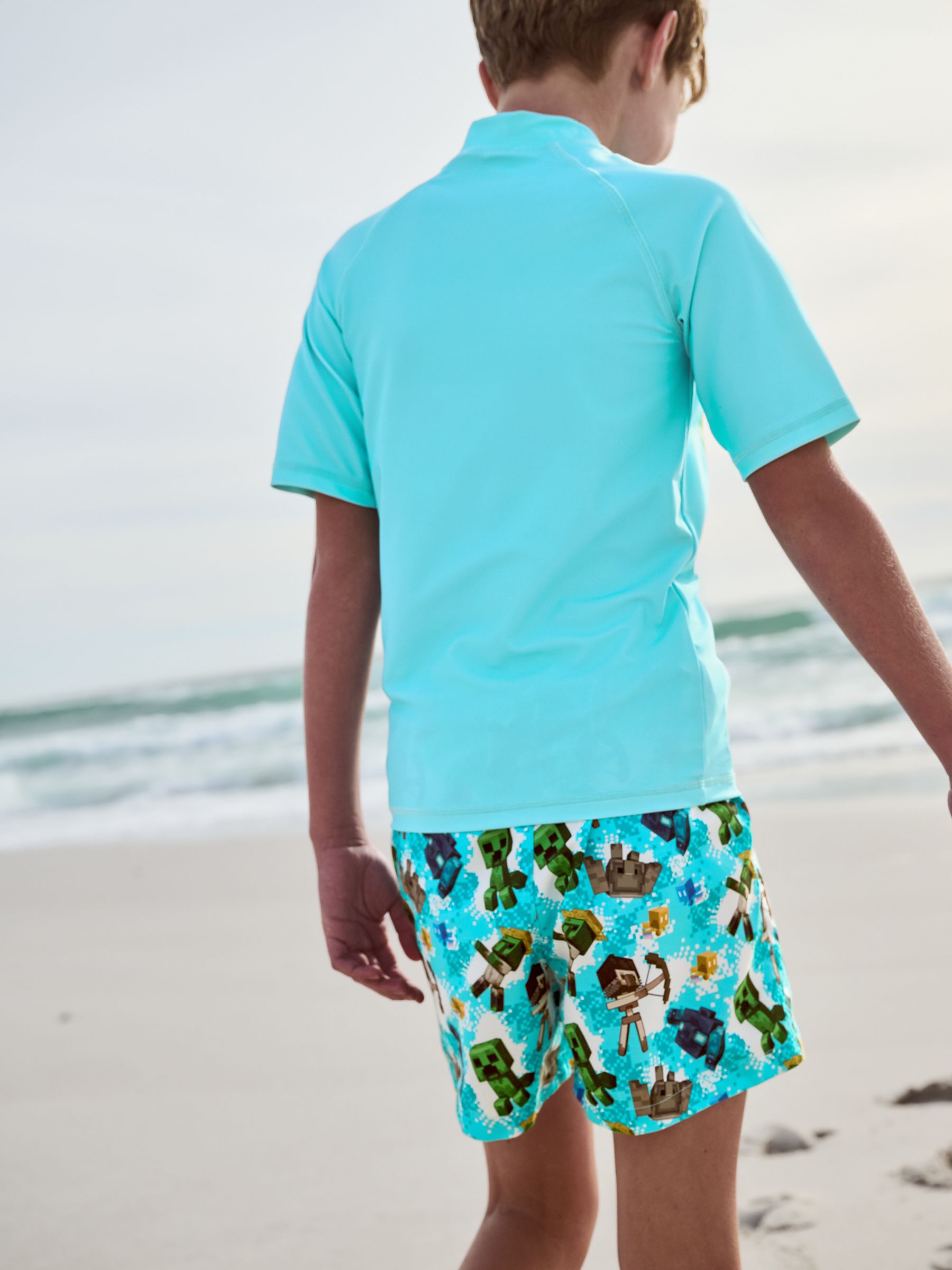 Buy Minecraft Rash Vest (3-16yrs) from the Next UK online shop