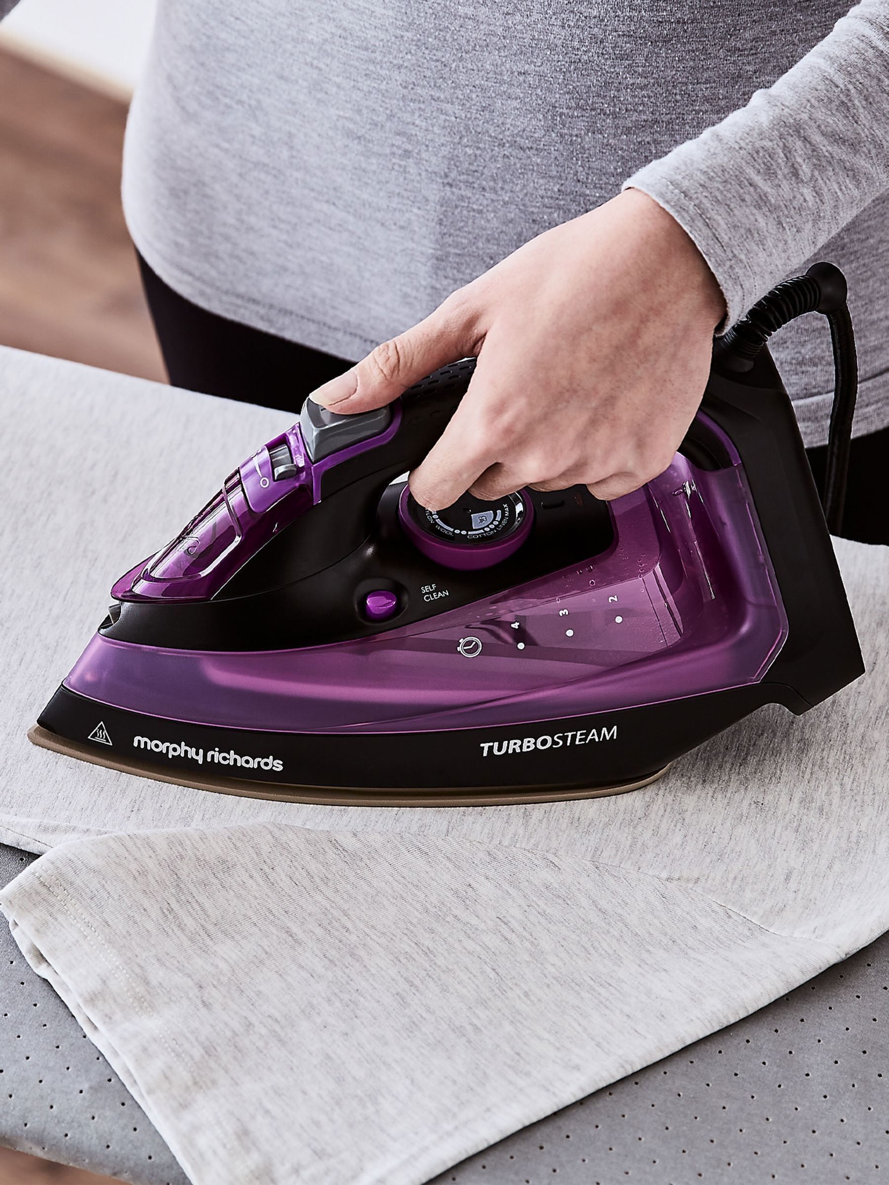 Buy Morphy Richards Purple Turbosteam Steam Iron from the Next UK ...