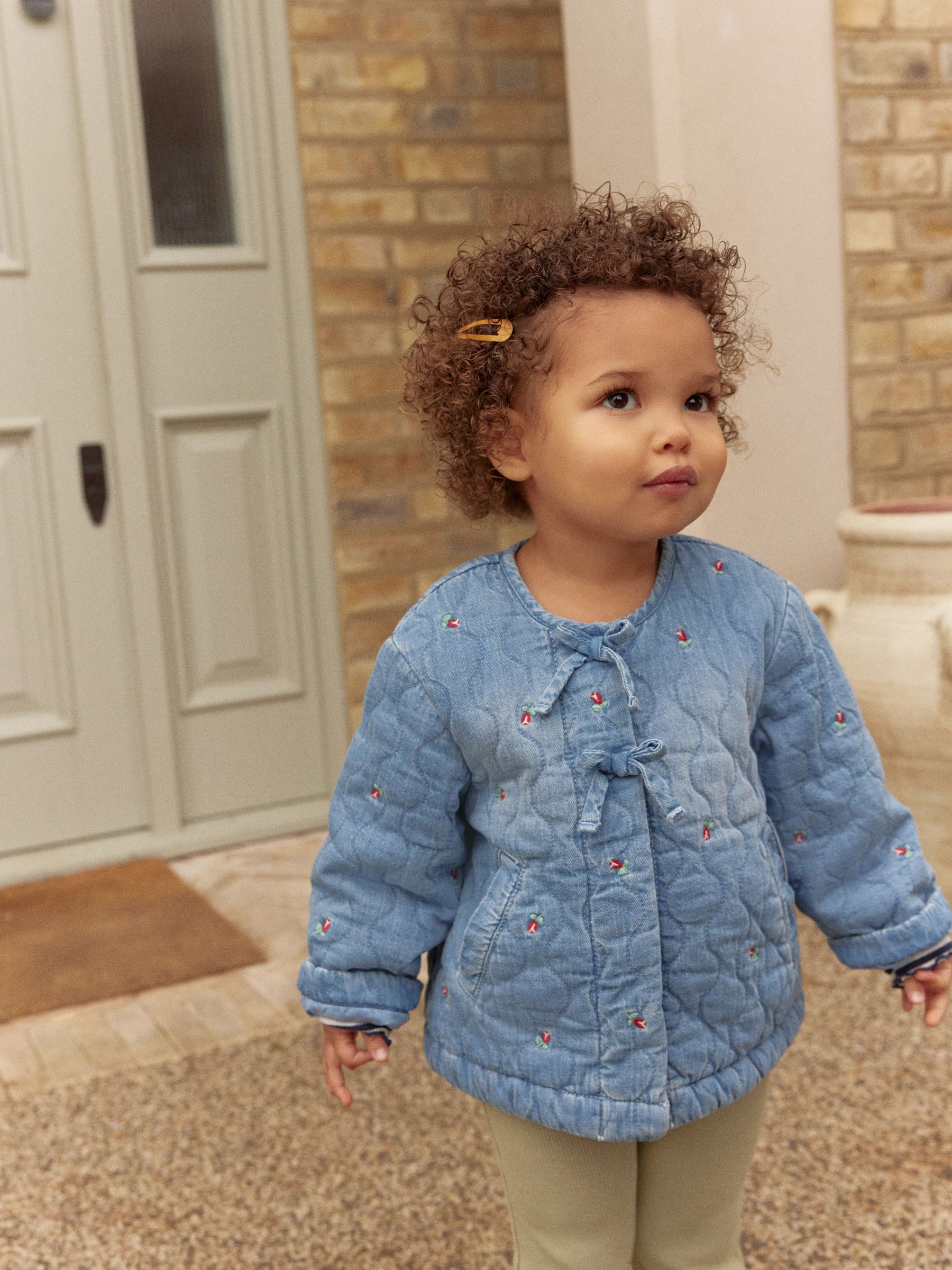 Buy Blue Rose Emb Quilted Jacket (3mths-7yrs) from the Next UK online shop