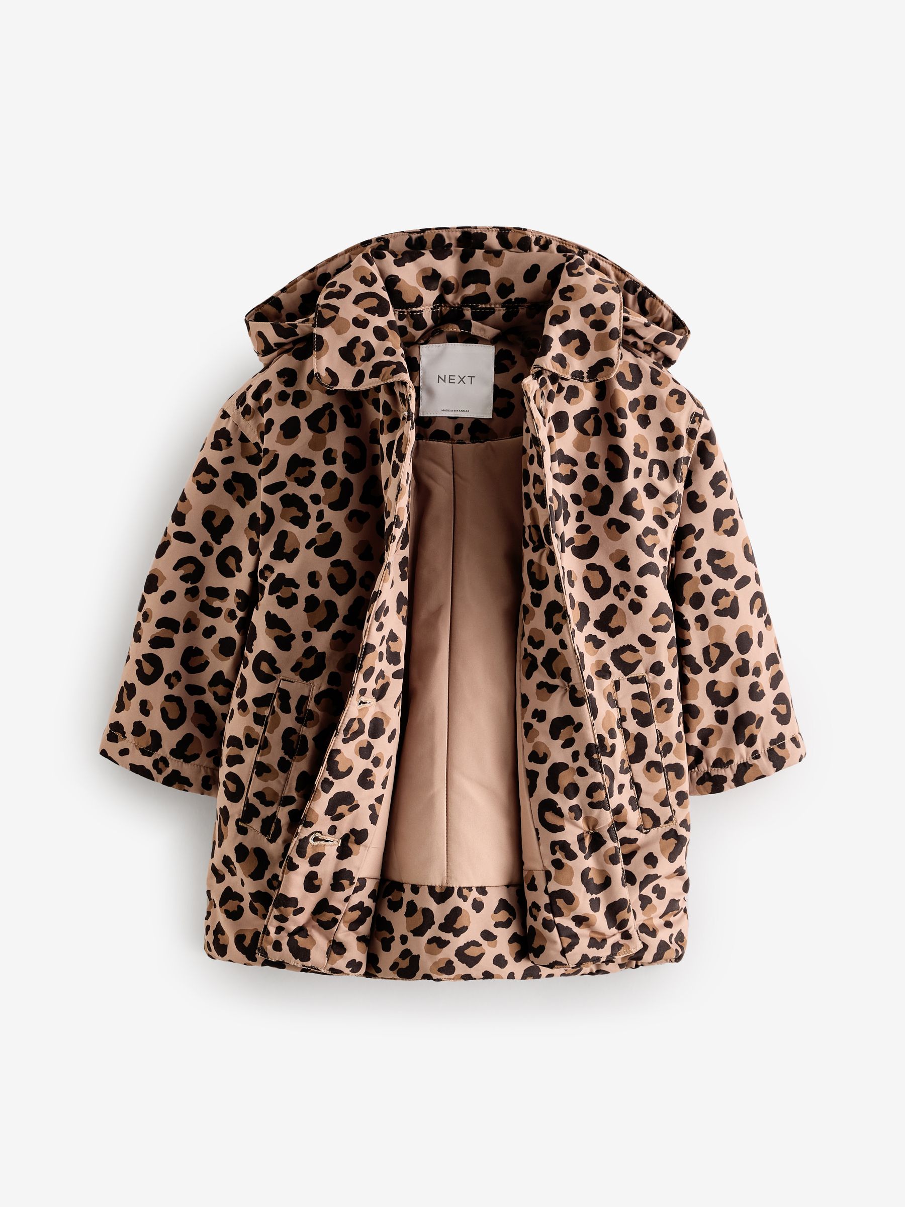 Buy Animal Print Shower Resistant AOP Coat (3mths-7yrs) from Next Australia