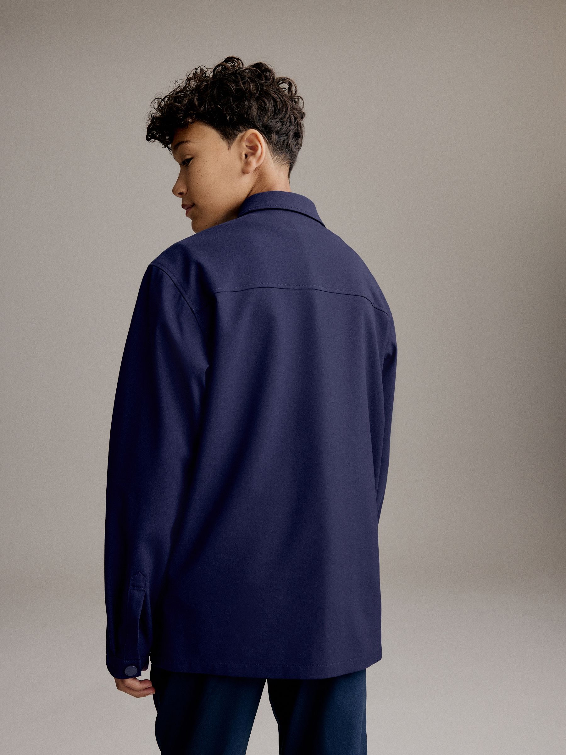 Buy Navy Smart Shacket (3-16yrs) from the Next UK online shop