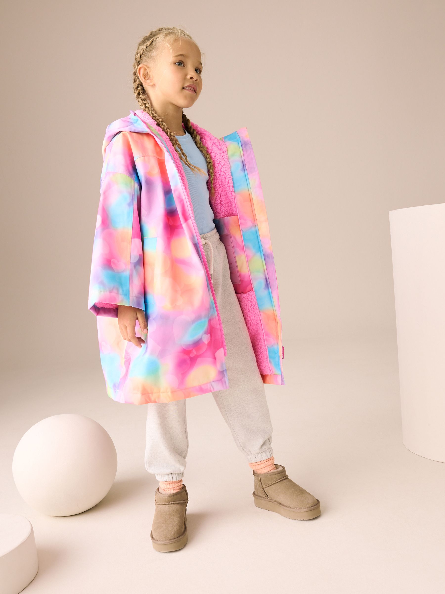 Buy Pink Waterproof Changing Robe (3-16yrs) from the Next UK online shop