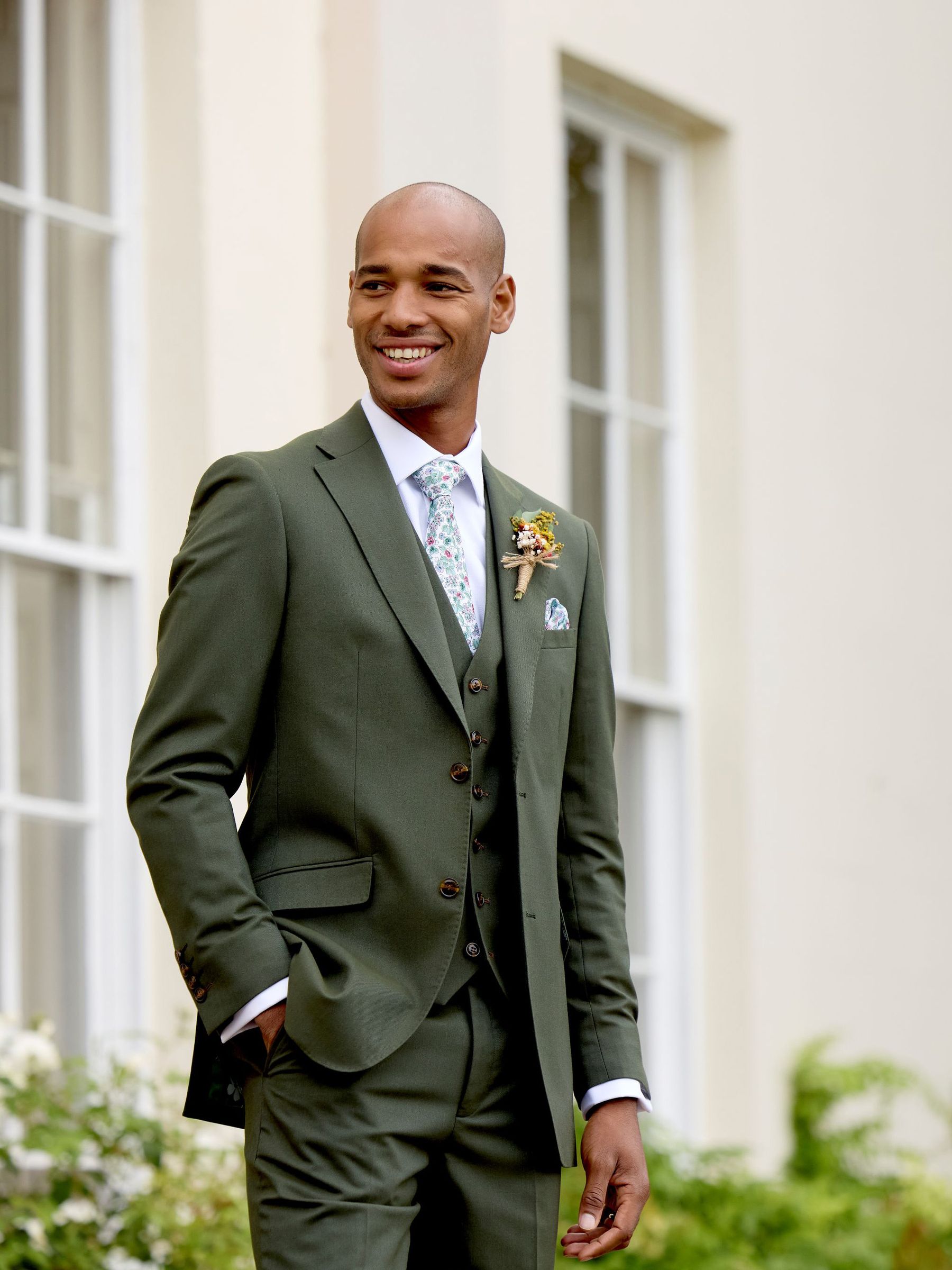 Buy Skopes Green Tailored Fit Harvey Suit: Jacket from the Next UK ...