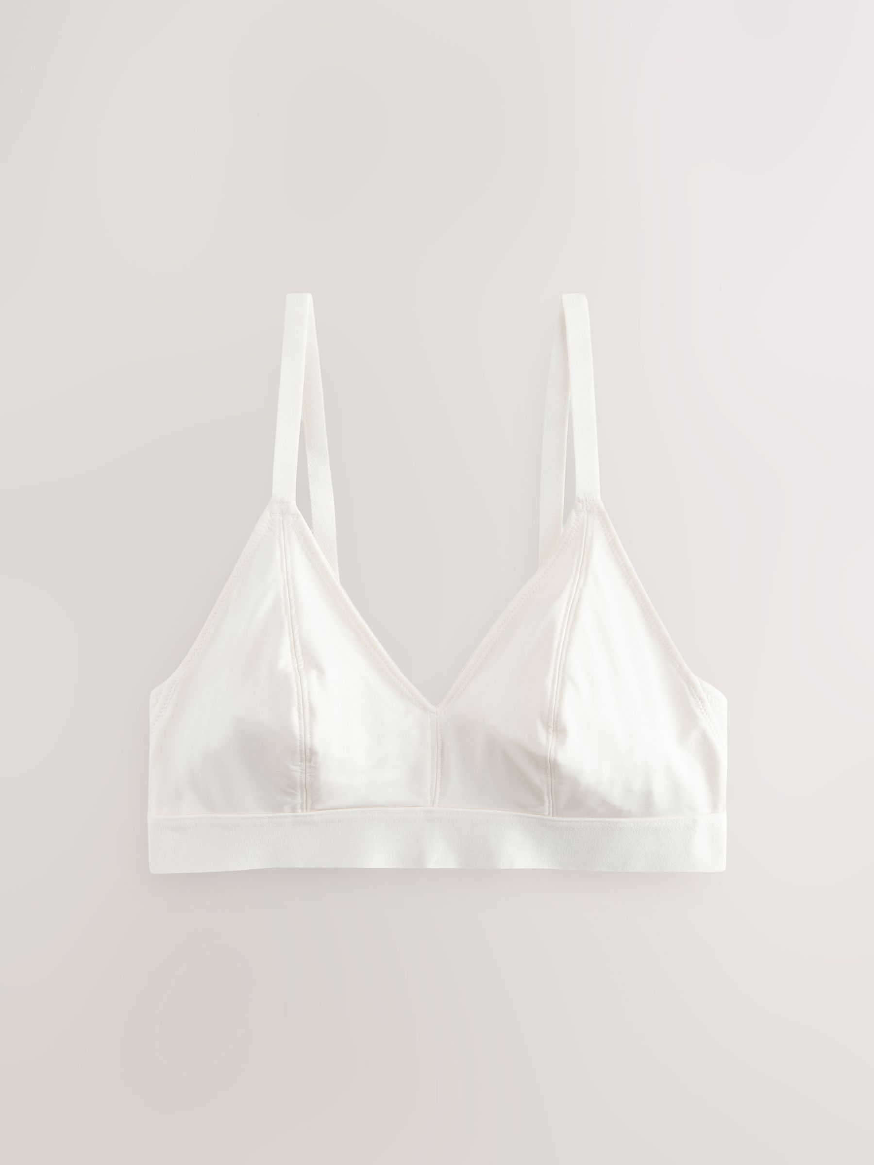 Buy Cream/Navy Bralette DD+ Ultimate Comfort Non Wire Bralettes 2 Pack ...