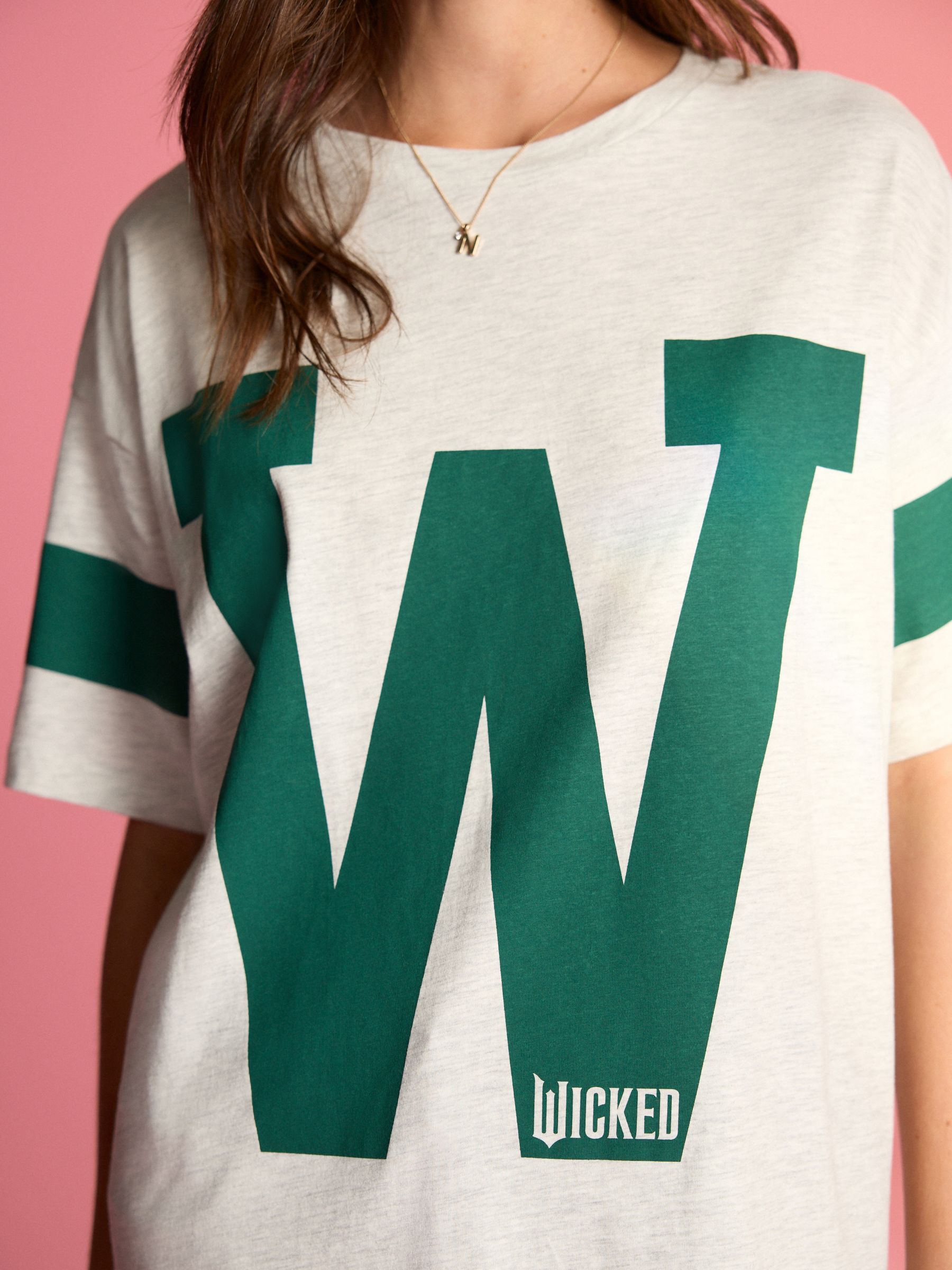 Buy Grey Wicked Varsity T-Shirt from the Next UK online shop