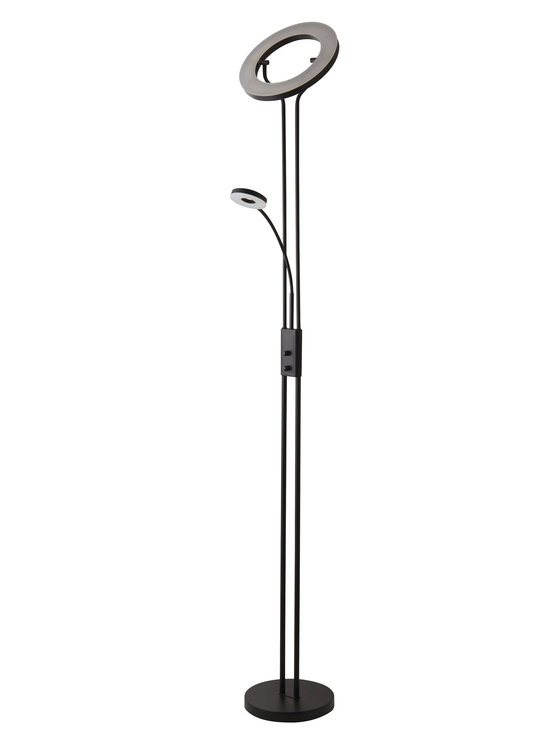 Buy Searchlight Black Duo Floor Lamp from the Next UK online shop
