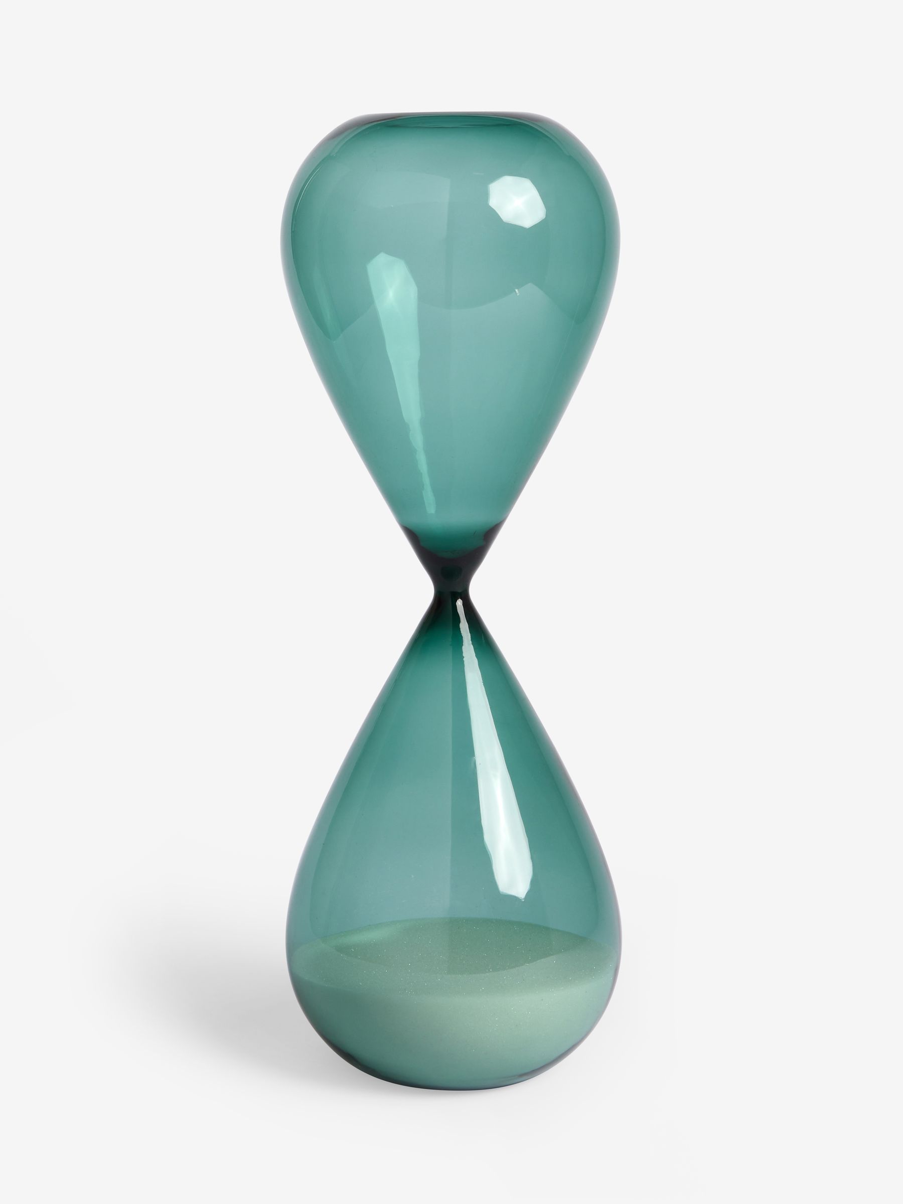 Buy Green Glass Extra Large Decorative Sand Timer from Next Australia