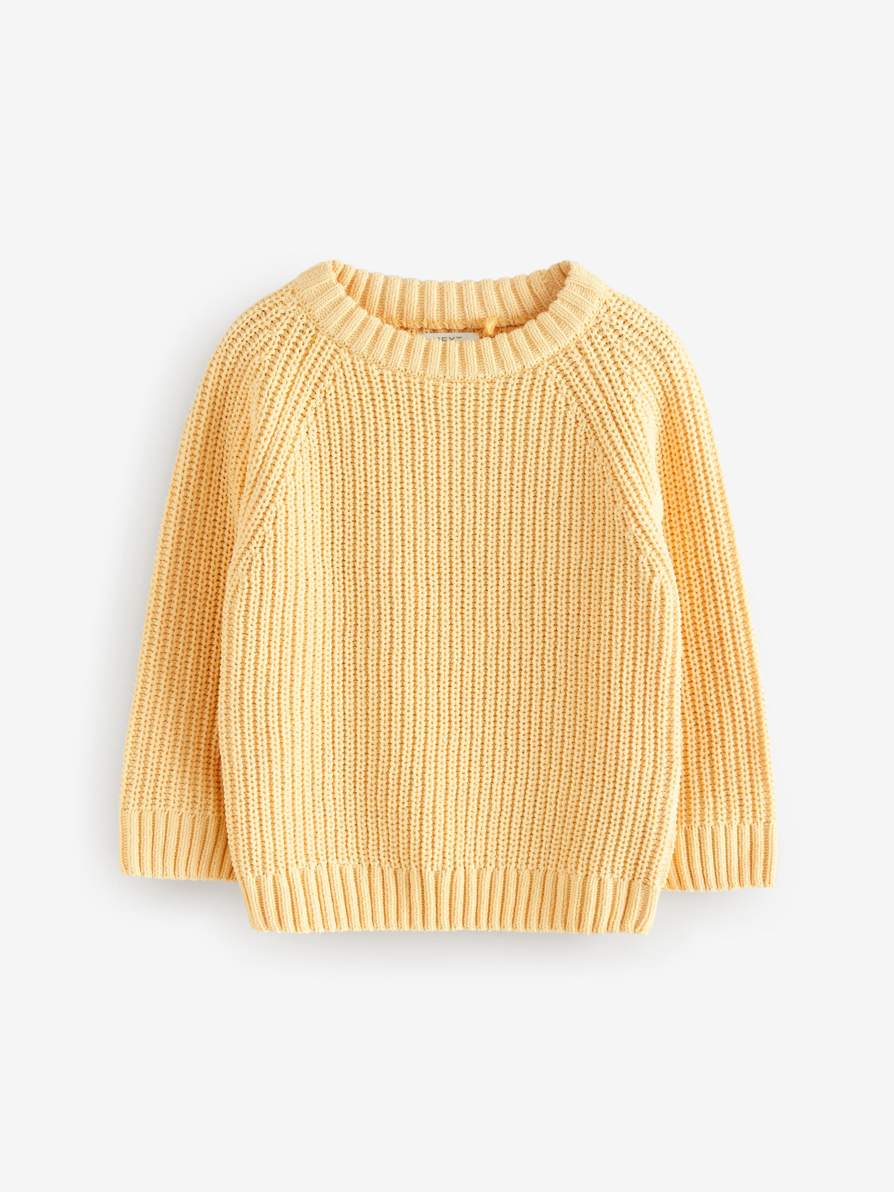 Buy Yellow Knitted Crew Neck Jumper (3mths-7yrs) from the Next UK ...