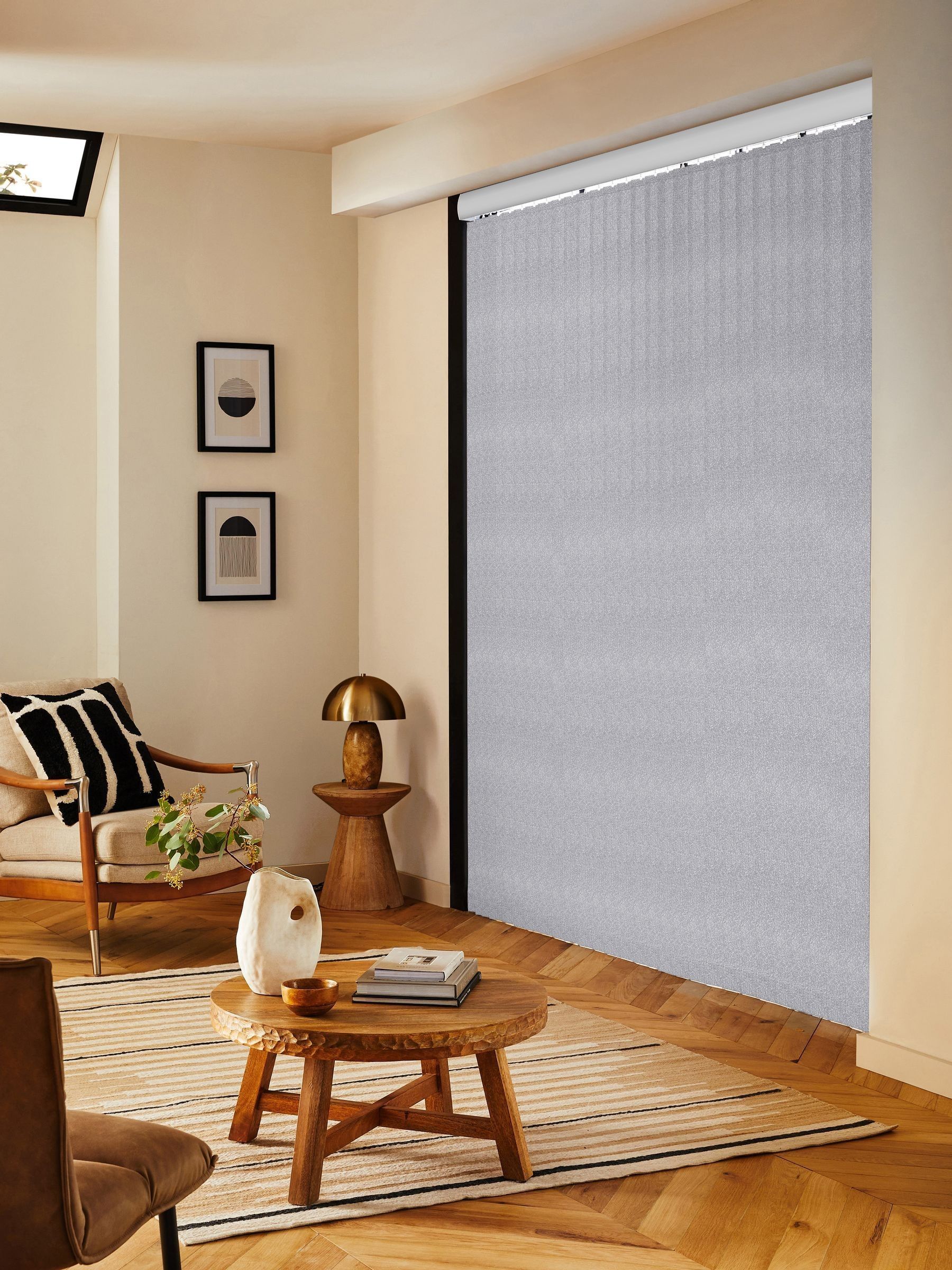 Buy Grey Vog Made to Measure Vertical Blinds from the Next UK online shop