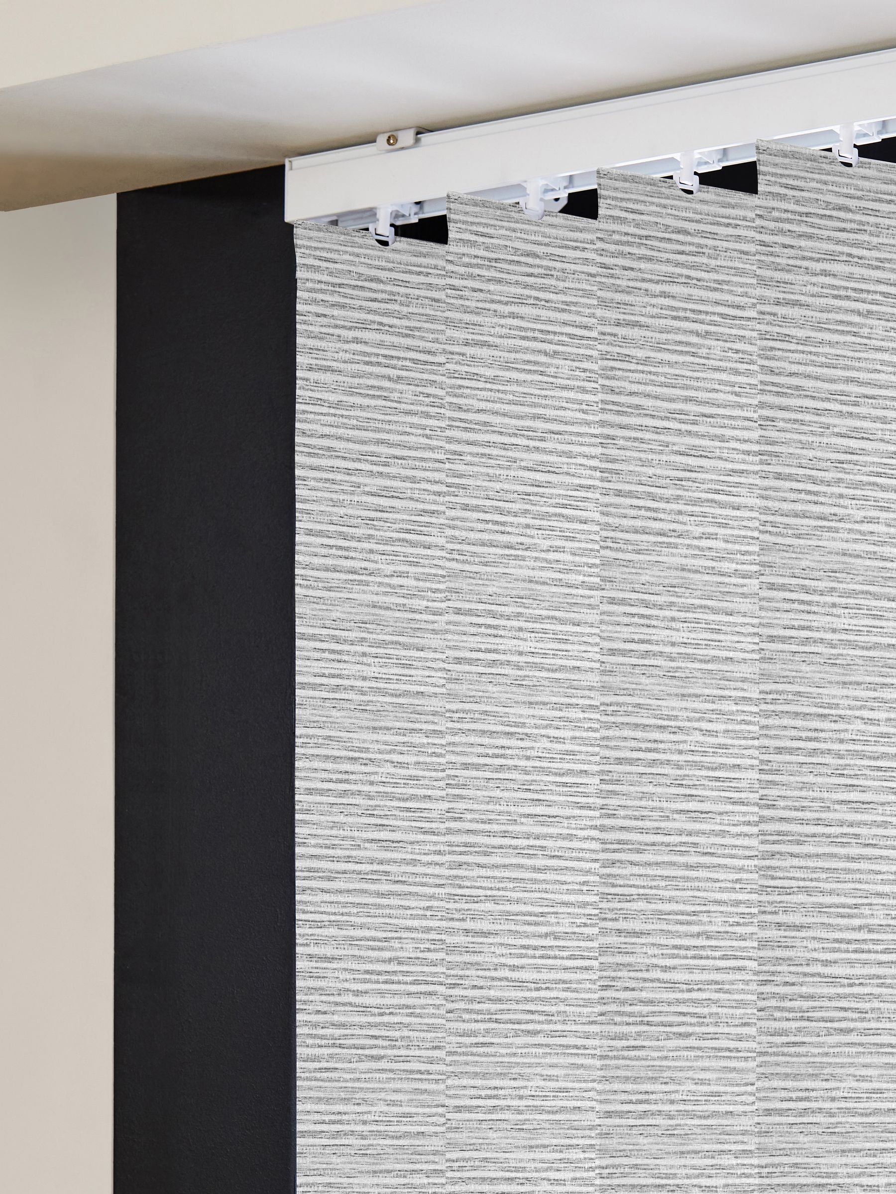 Buy Grey Sether Blackout Made to Measure Vertical Blind from the Next ...