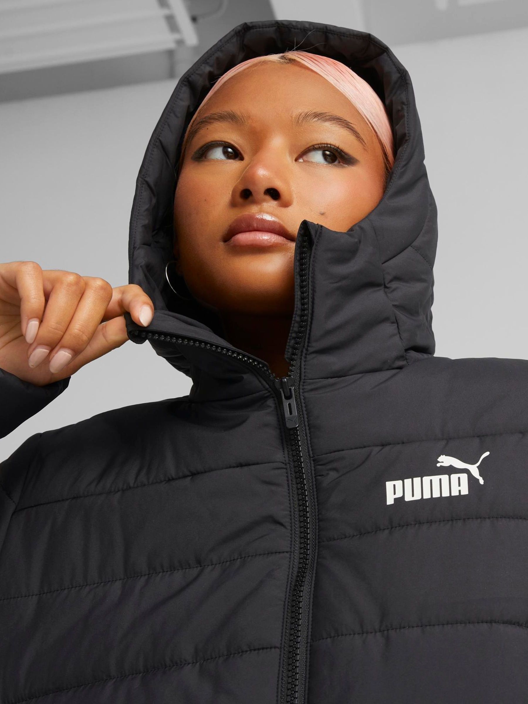 Buy Puma Black Essentials Padded Women Jacket from the Next UK online shop