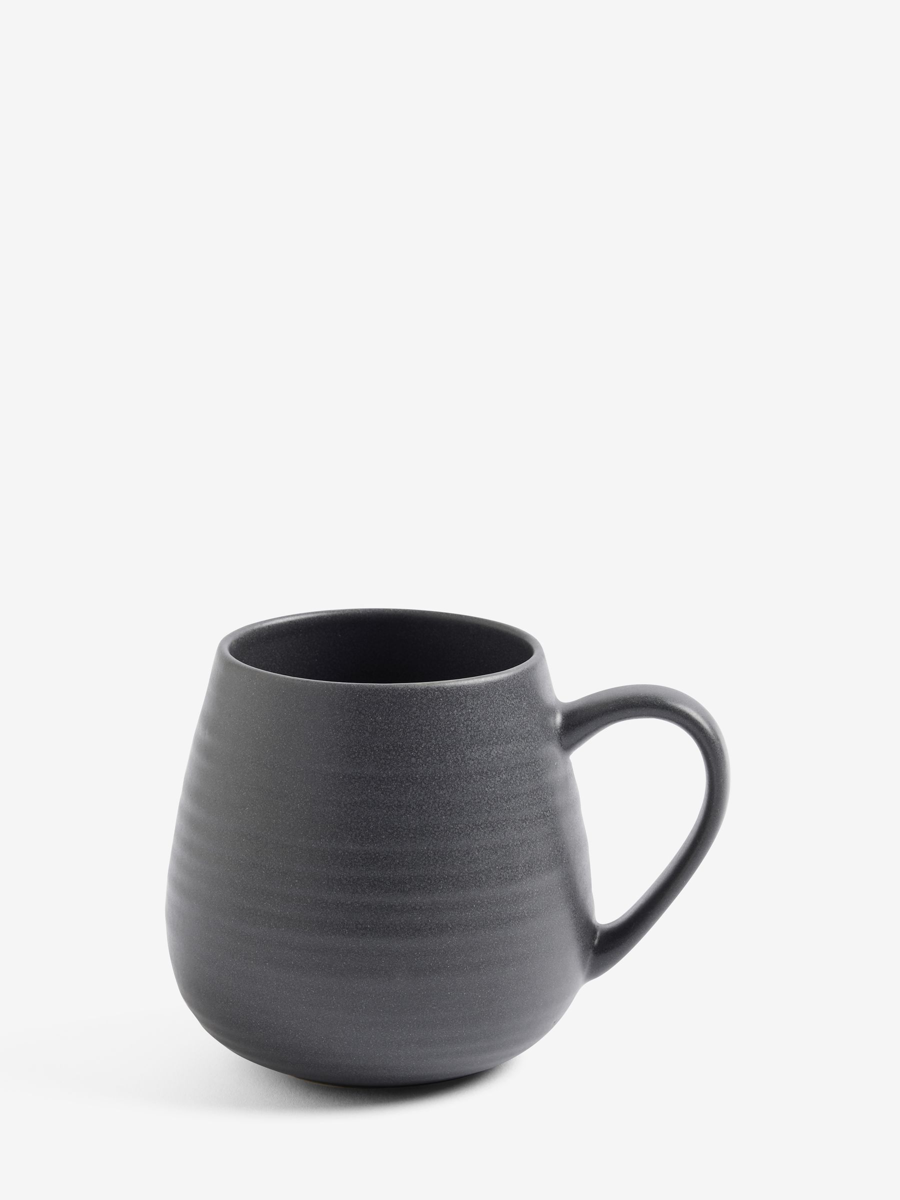 Buy Set of 4 Charcoal Grey Kya Mugs from the Next UK online shop