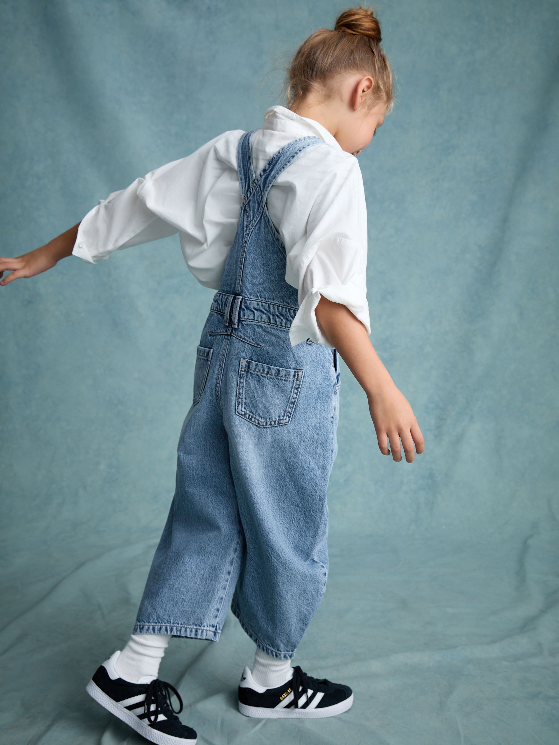 Buy Denim Barrel 100% Cotton Dungarees (3-16yrs) from the Next UK ...