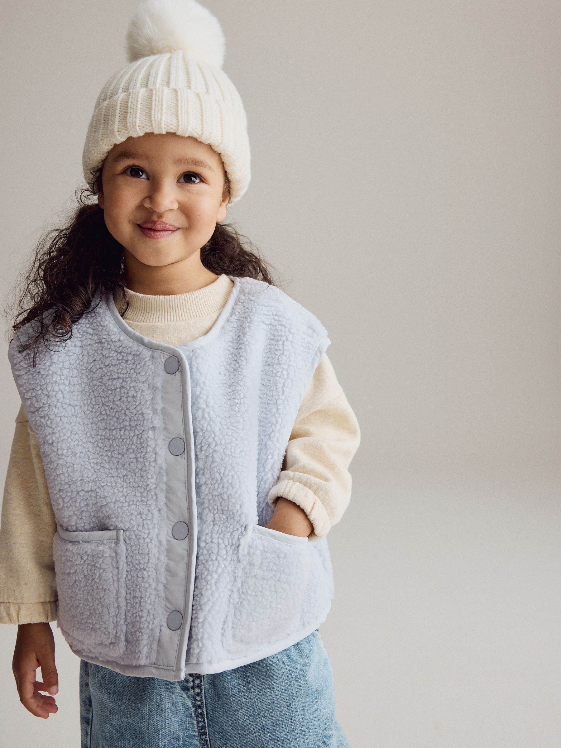 Buy Blue Borg Gilet (3mths-7yrs) from the Next UK online shop