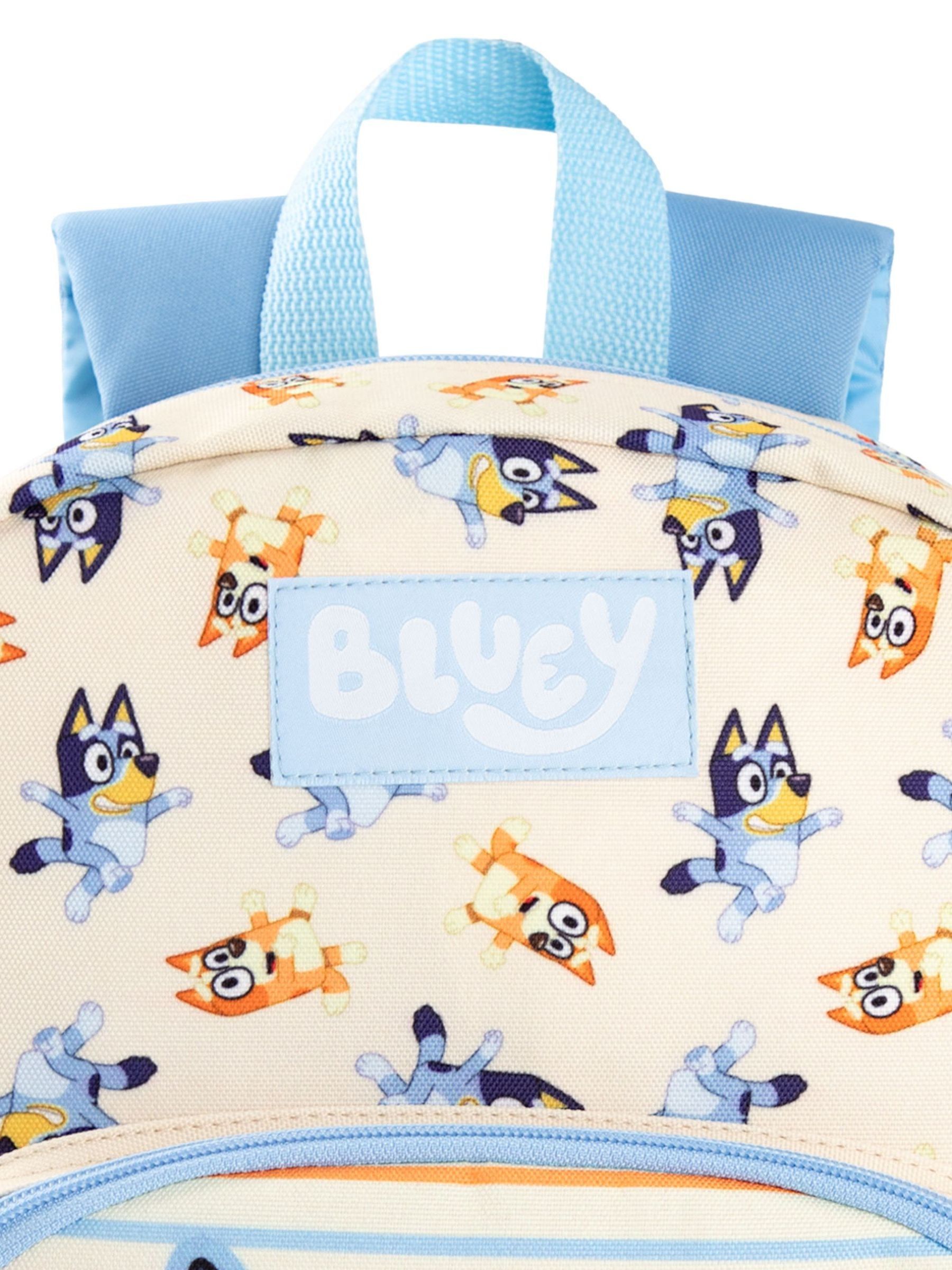 Buy Vanilla Underground White Bluey Kids Backpack from the Next UK ...