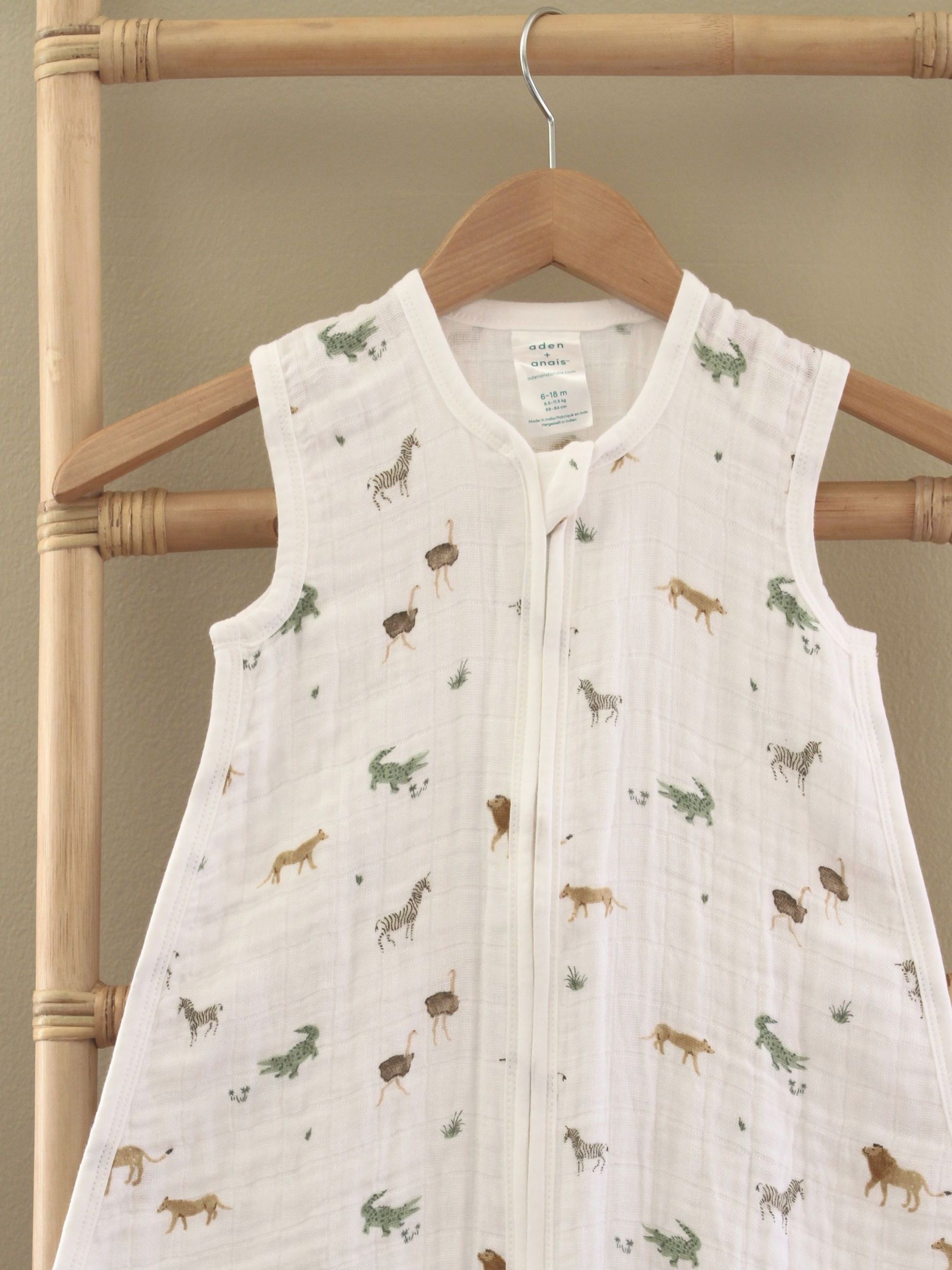 Buy aden + anais White Light 1.0 Tog Cotton Safari Dream Muslins 100% ...