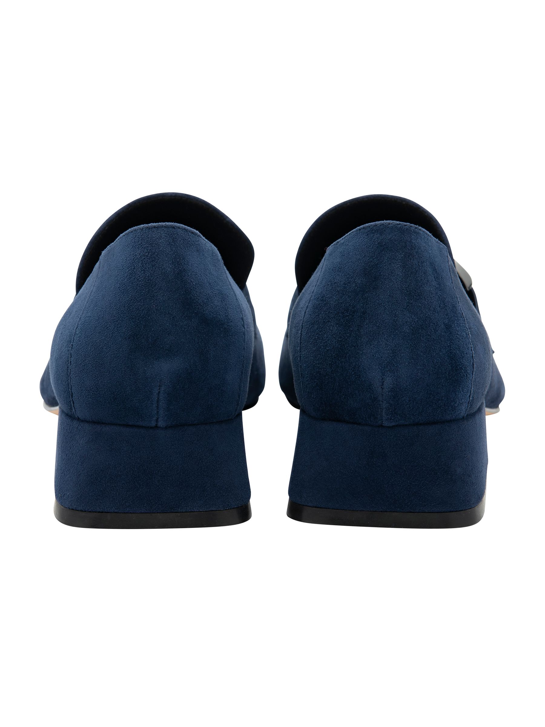 Buy Lotus Blue Heeled Leather Loafer Shoes from the Next UK online shop