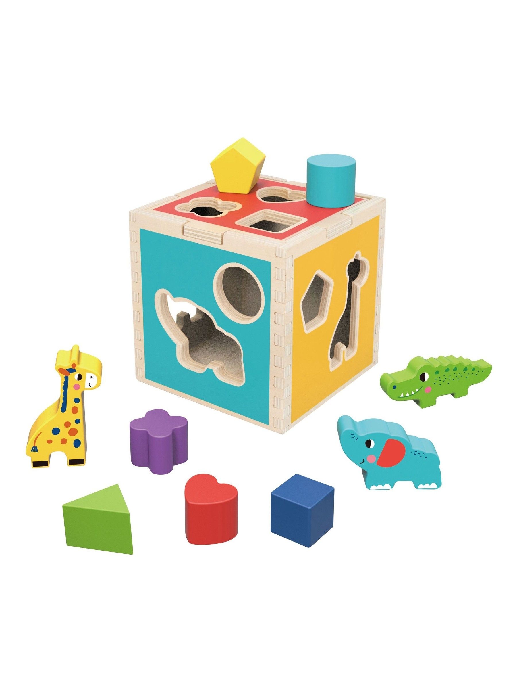 Buy Tooky Toy Animal Shape Sorter from the Next UK online shop