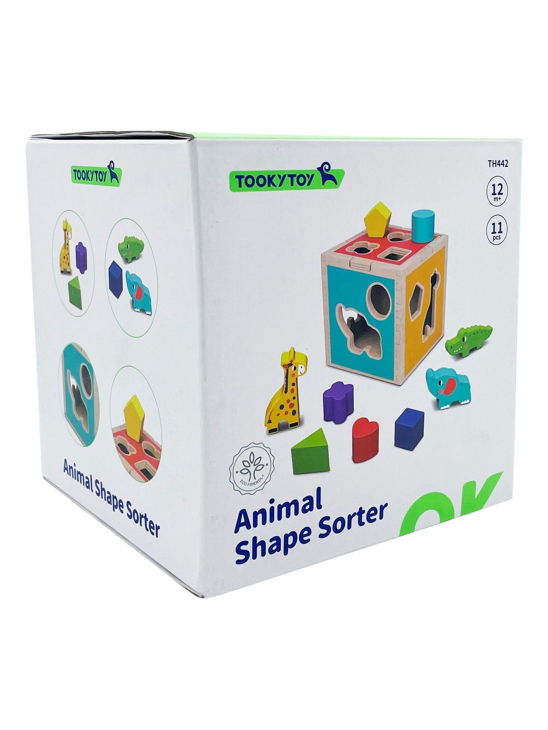Buy Tooky Toy Animal Shape Sorter from the Next UK online shop