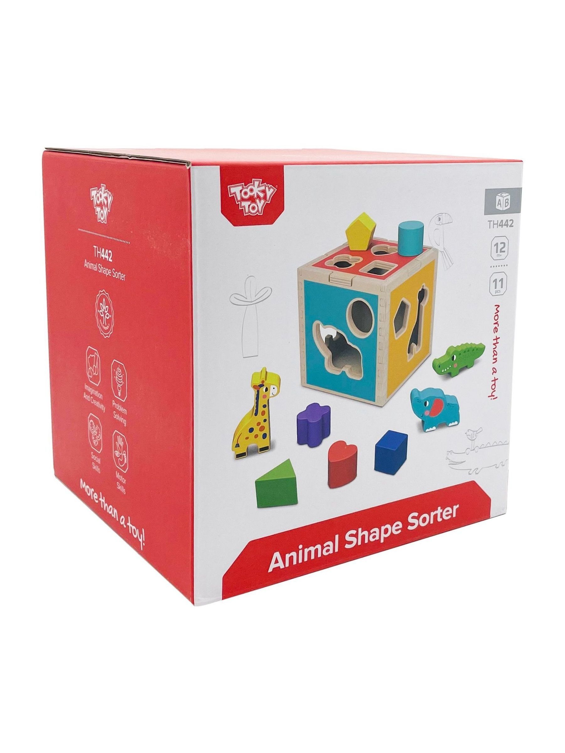 Buy Tooky Toy Animal Shape Sorter from the Next UK online shop