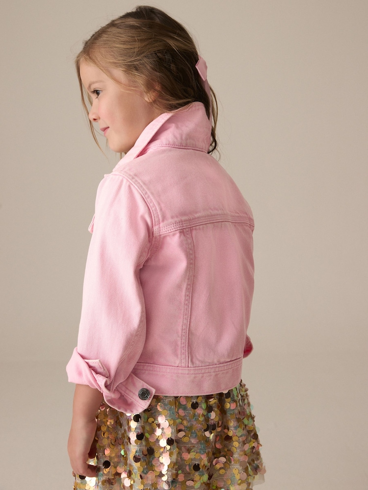 Buy Pink Western 100% Cotton Jacket (3-16yrs) from Next Australia