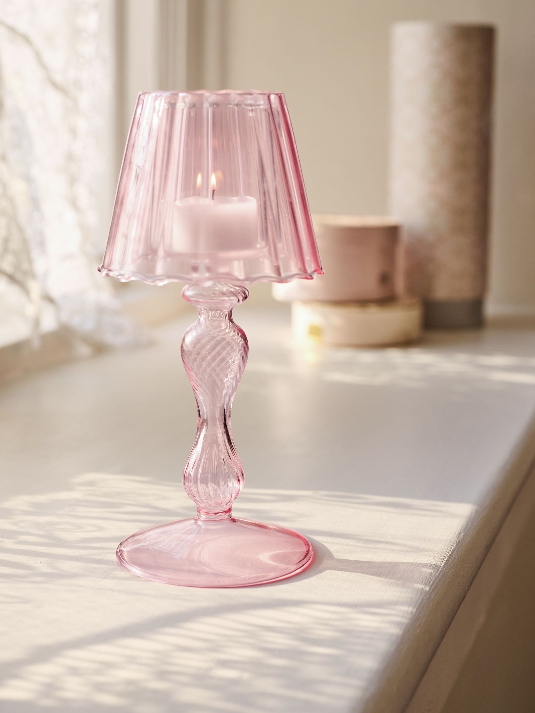 Buy Shabby Chic by Rachel Ashwell® Pink Tea Light Holder from the Next ...