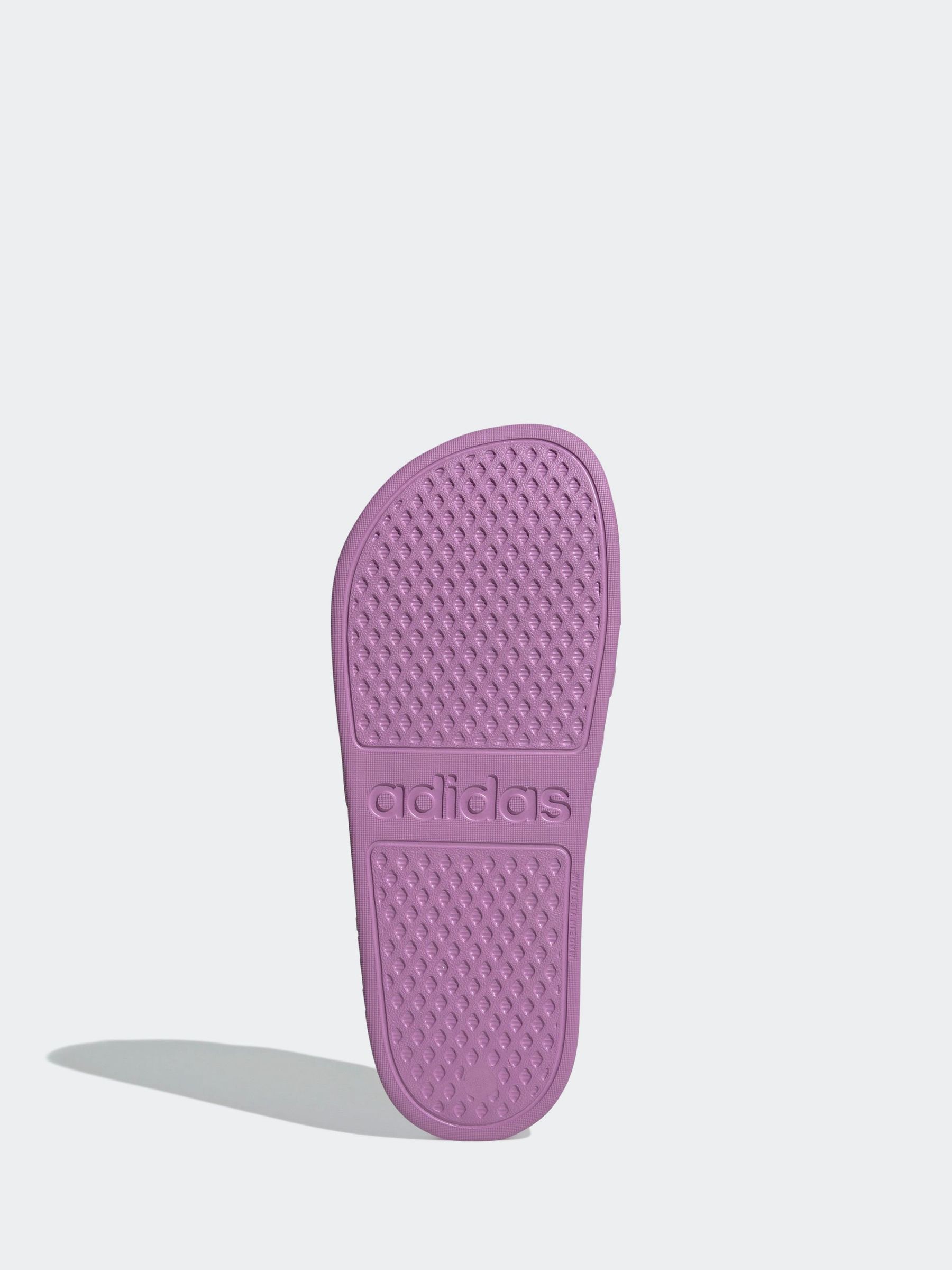 Buy adidas Light Purple Adilette Aqua Sliders from Next United Arab ...