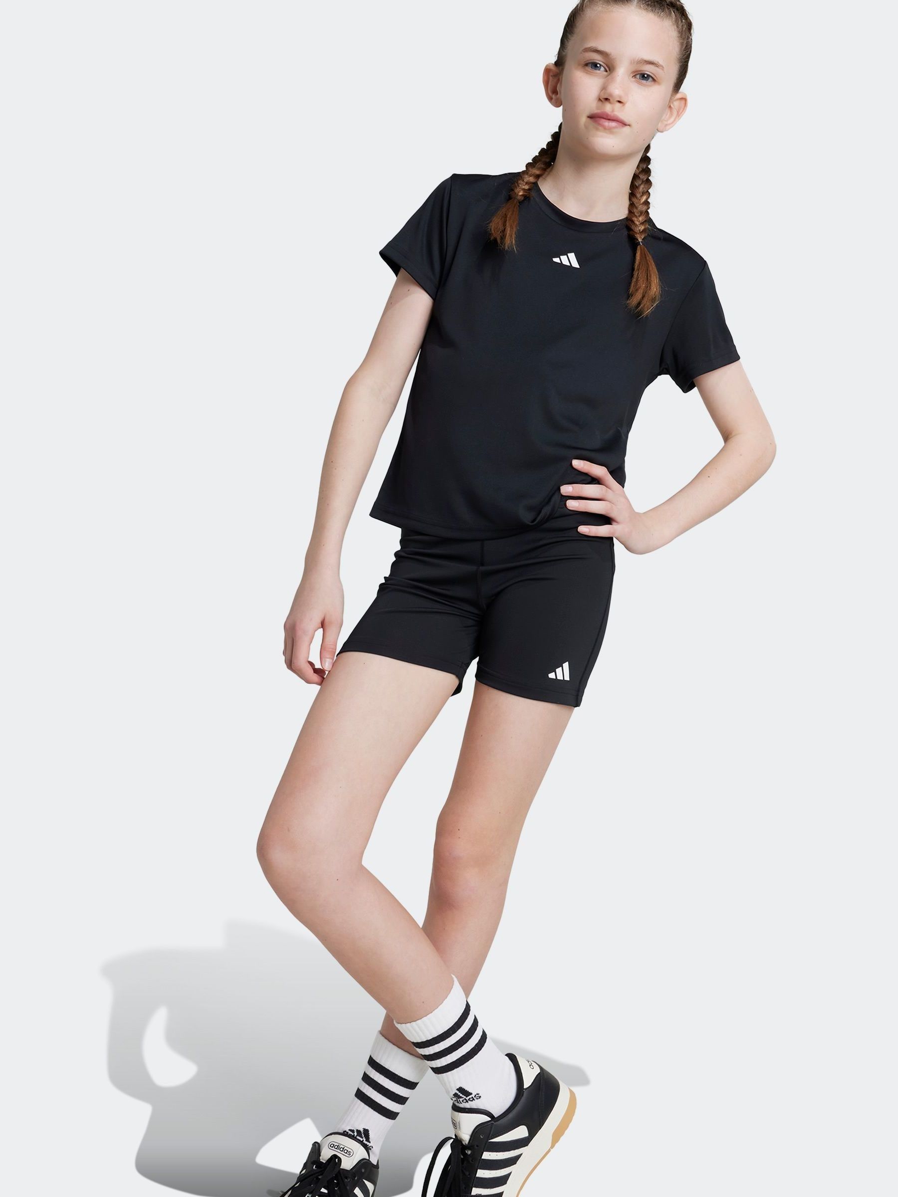 Buy adidas Black T-Shirt from the Next UK online shop