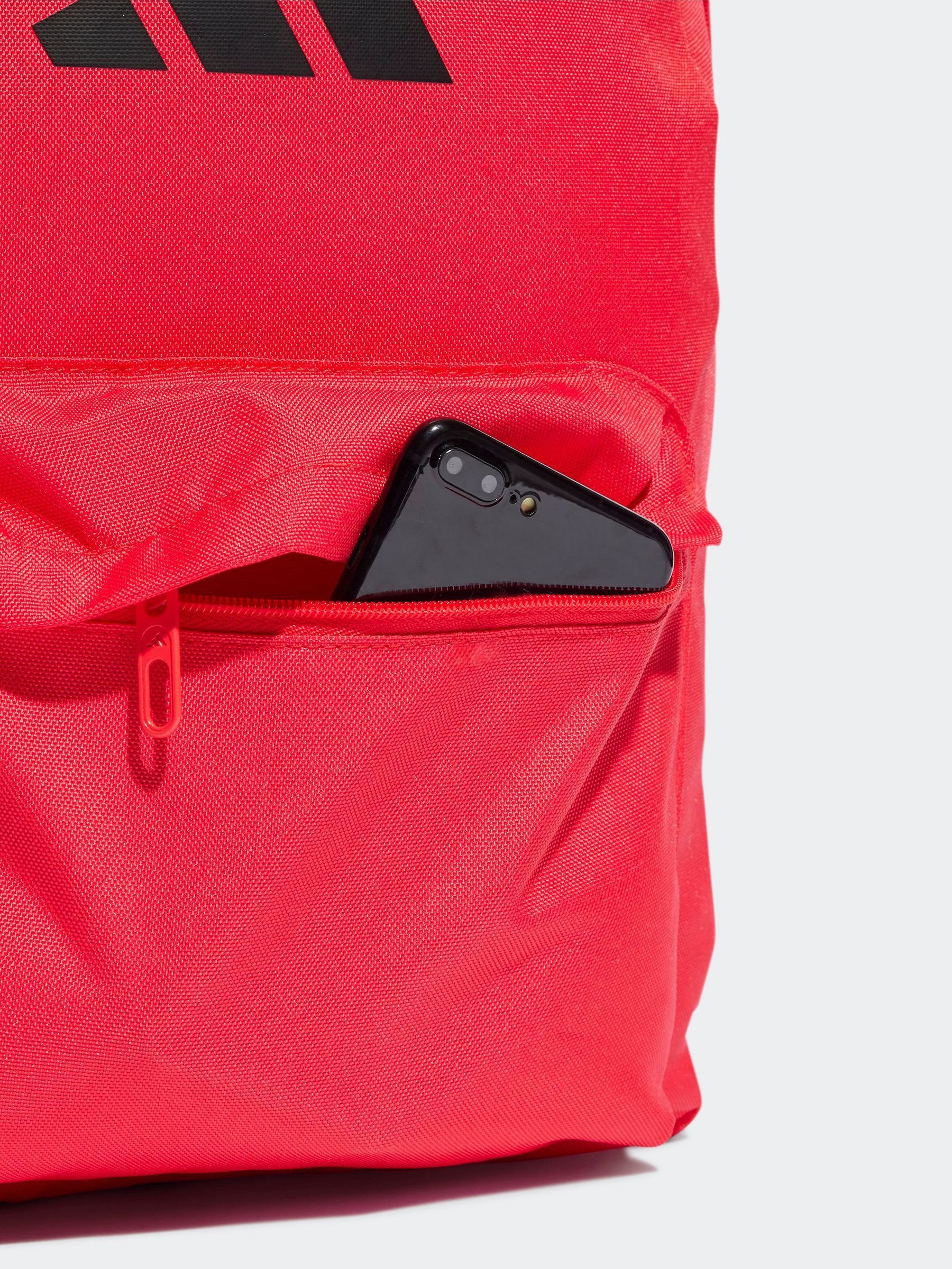 Buy adidas Dark Red Classic 3 Bar Logo Backpack from the Next UK online ...
