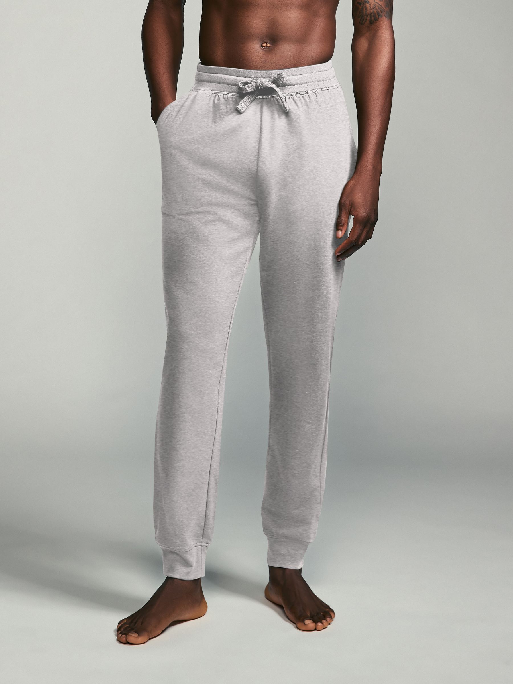 Buy Grey Cuffed Lightweight 100% Cotton Joggers 2 Pack from the Next UK ...