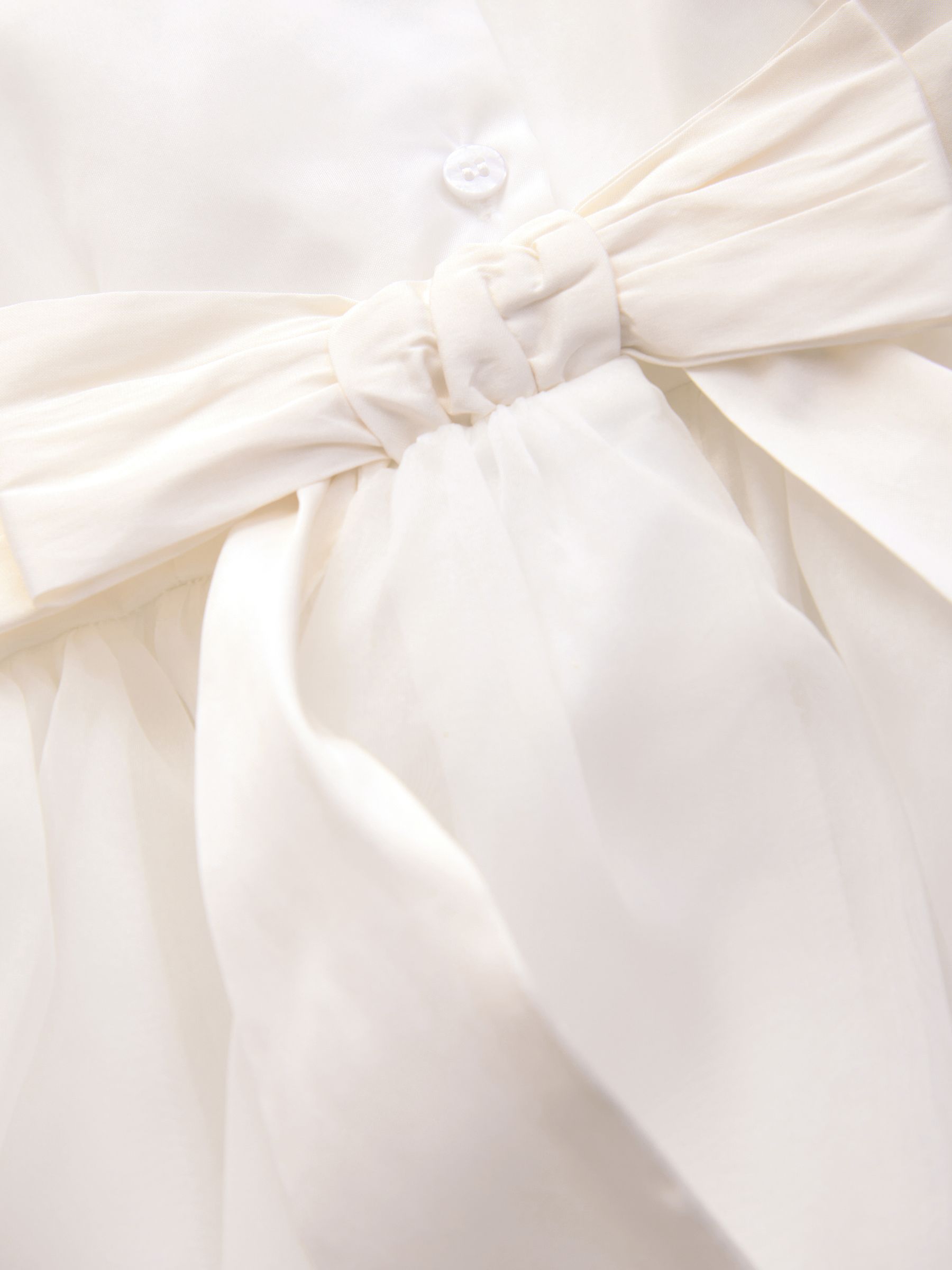 Buy Cream Flower Girl Organza Dress (3mths-10yrs) from the Next UK ...