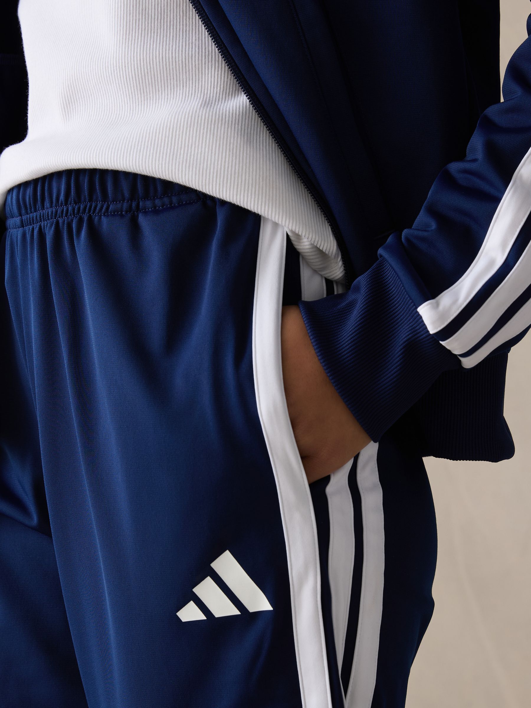 Buy adidas Blue Essentials 3-Stripes Tracksuit from the Next UK online shop