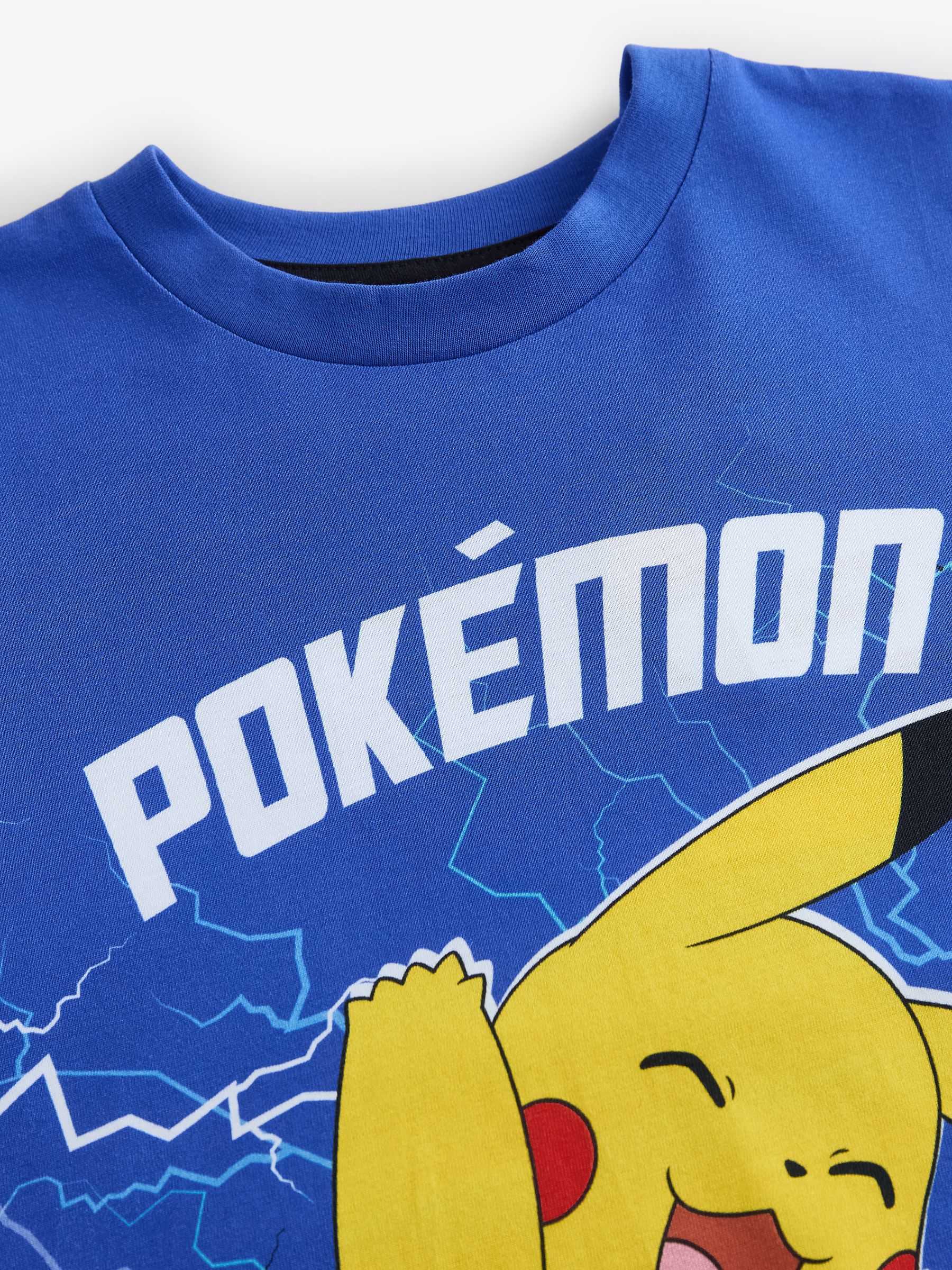 Buy Blue Pokémon License Short Sleeve T-Shirt (3-16yrs) from the Next ...