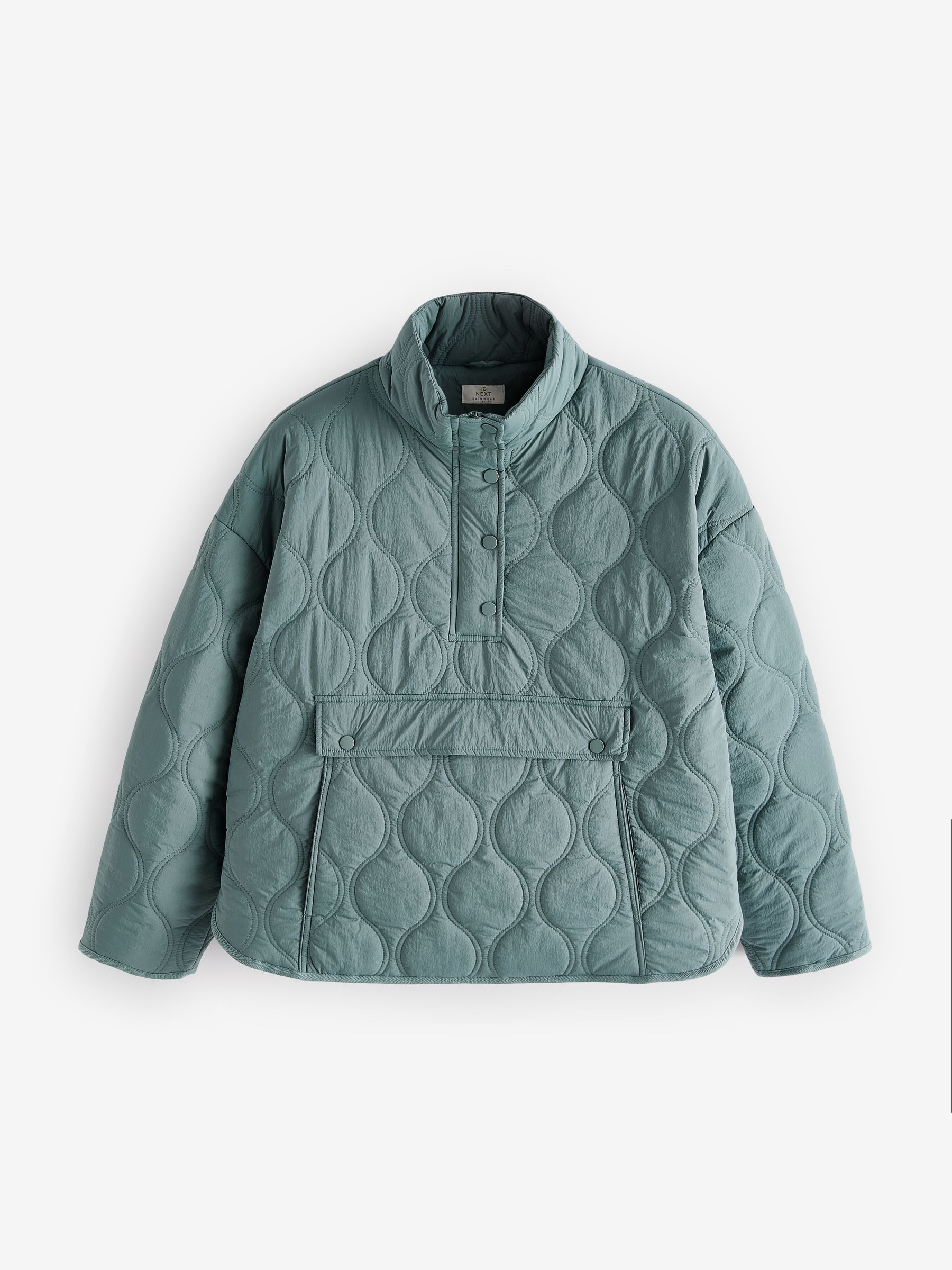 Buy Blue Quilt Overhead Jacket from the Next UK online shop